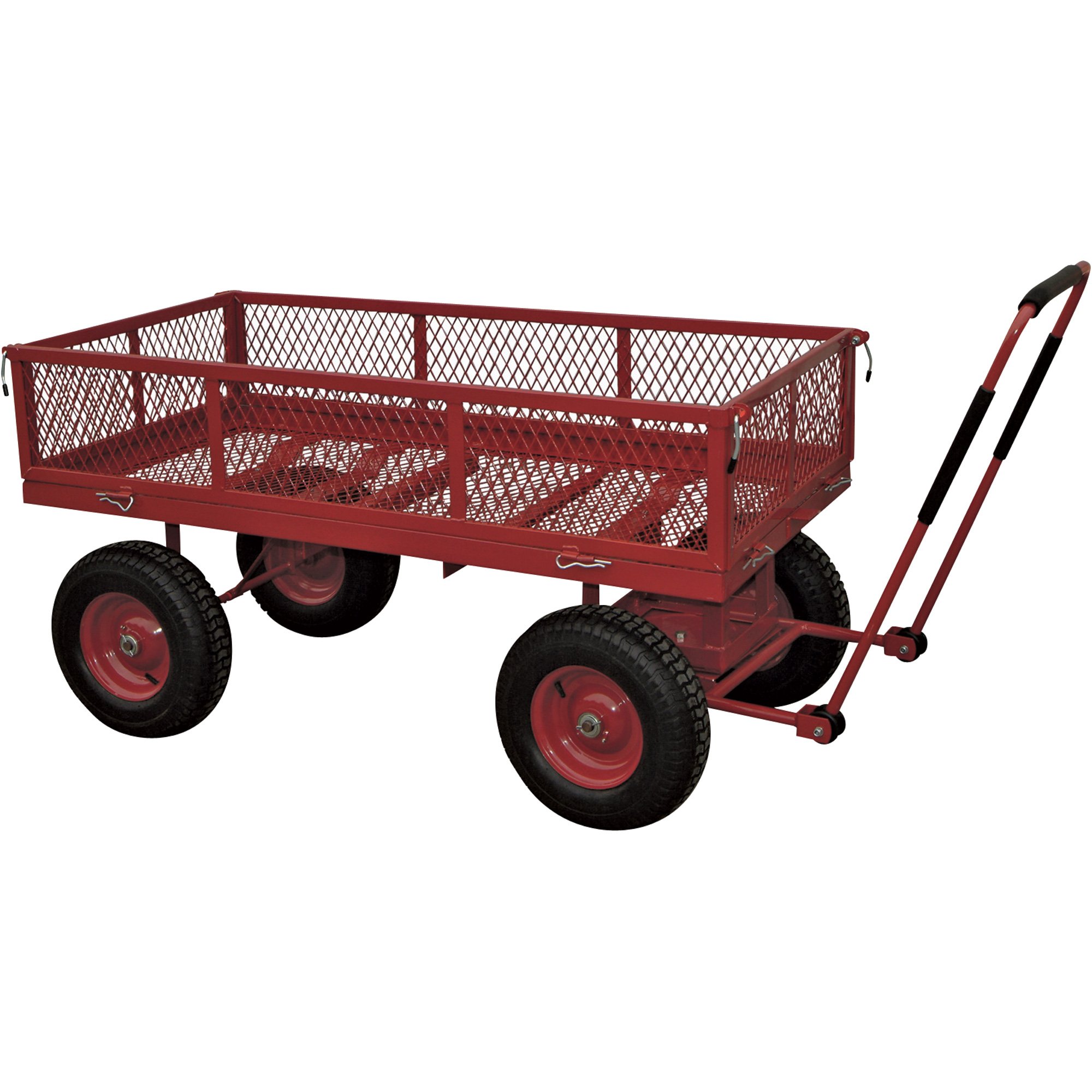 Northern Industrial Tools Heavy-Duty Jumbo Crate Wagon — 60in.L x 31 1 ...