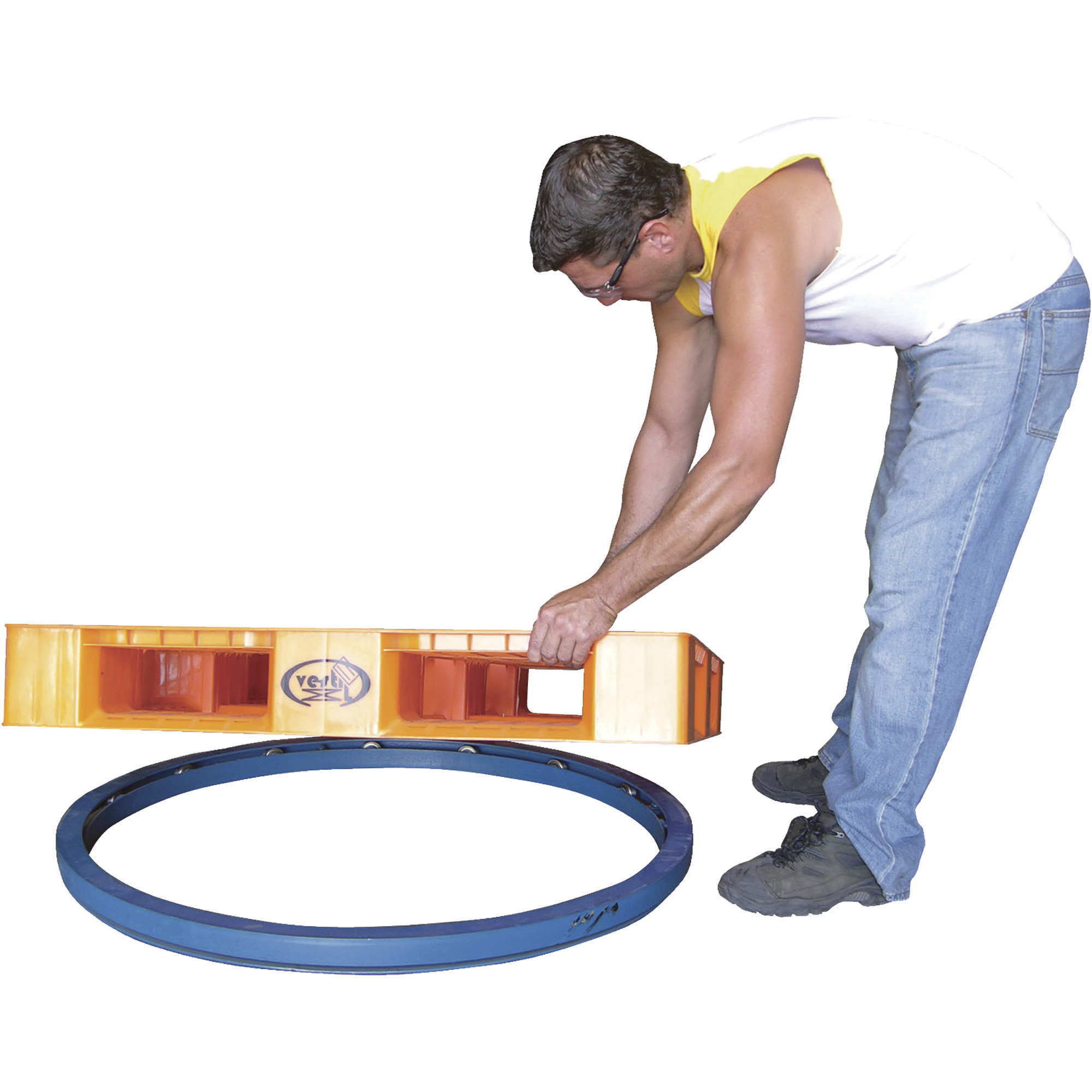 Vestil Pallet Carousel - 2,000-Lb. Capacity, 360-Degree Rotation, Model ...