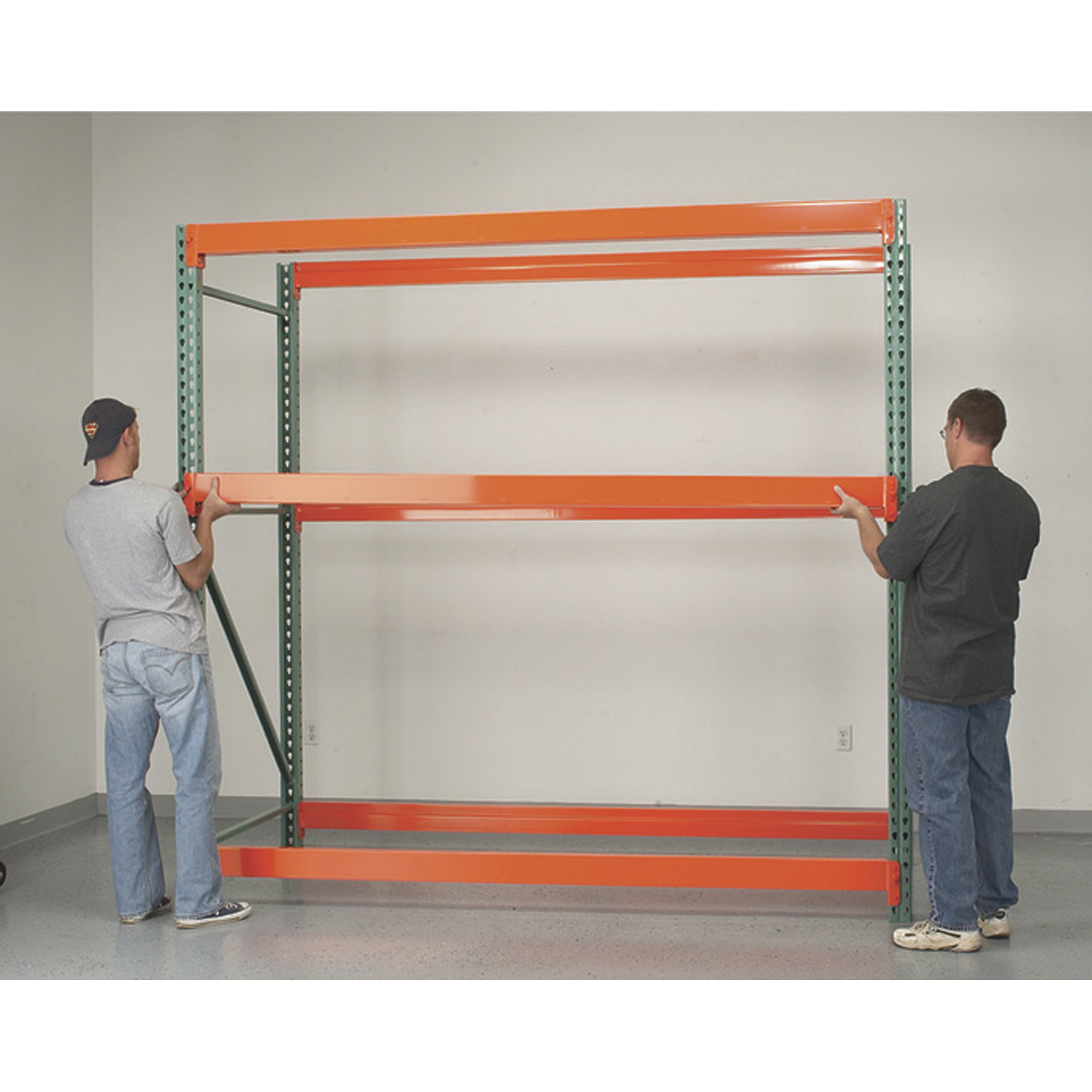 AK Industrial Extra Heavy-Duty Teardrop Pallet Rack Beam — 96in.L ...