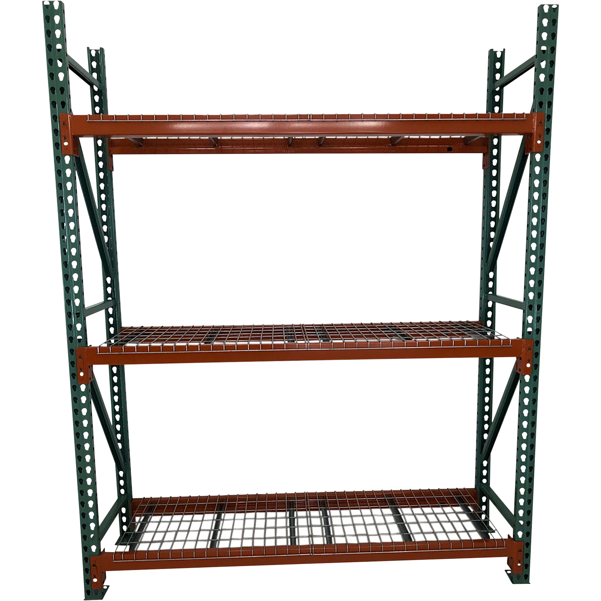 AK Industrial Teardrop Pallet Rack Cross Beam, 108in.L, Model# AK-RBI ...