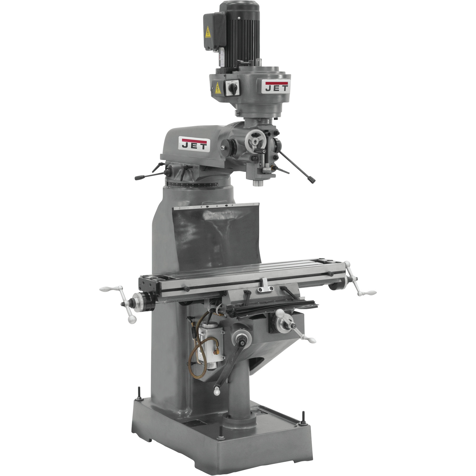 JET Vertical Milling Machine, 36in., 1 1/2 HP, 115/230V, Model# JVM-836 ...