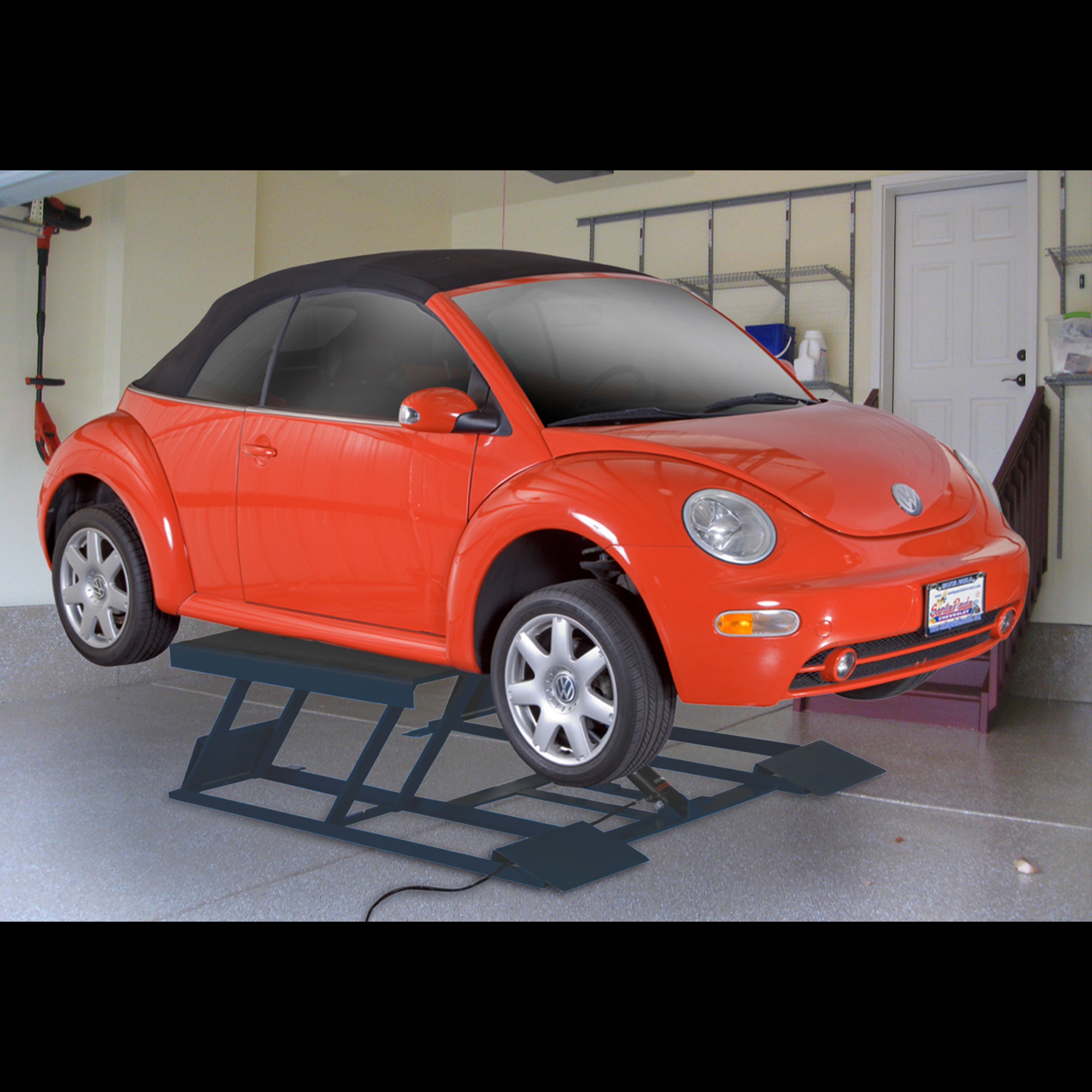 BendPak Portable Low-Rise Car Lift, 6000-Lb. Capacity, Model# LR-60P ...