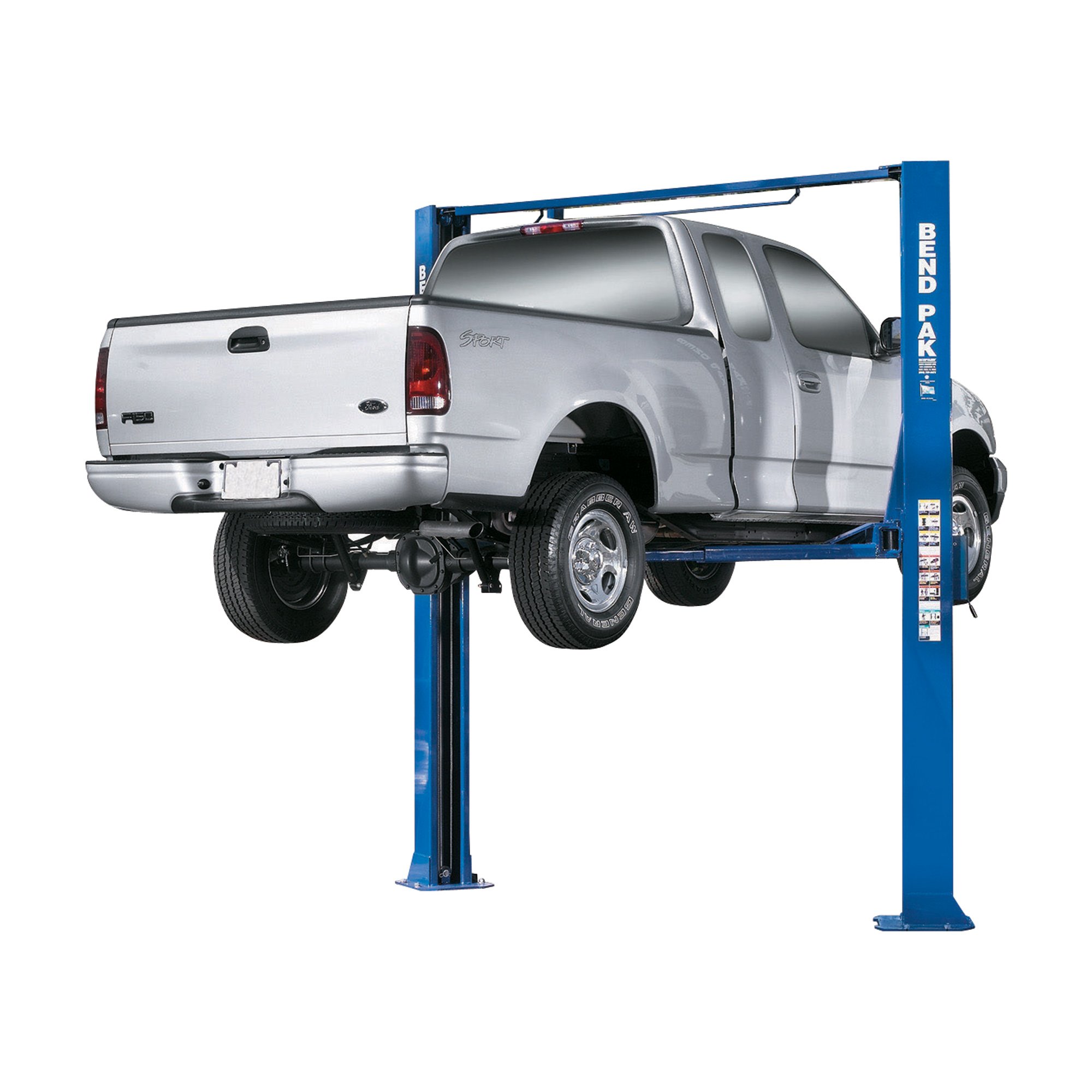 Bend Pak Asymmetrical Two Post Vehicle Lift — 10,000-Lb. Capacity ...