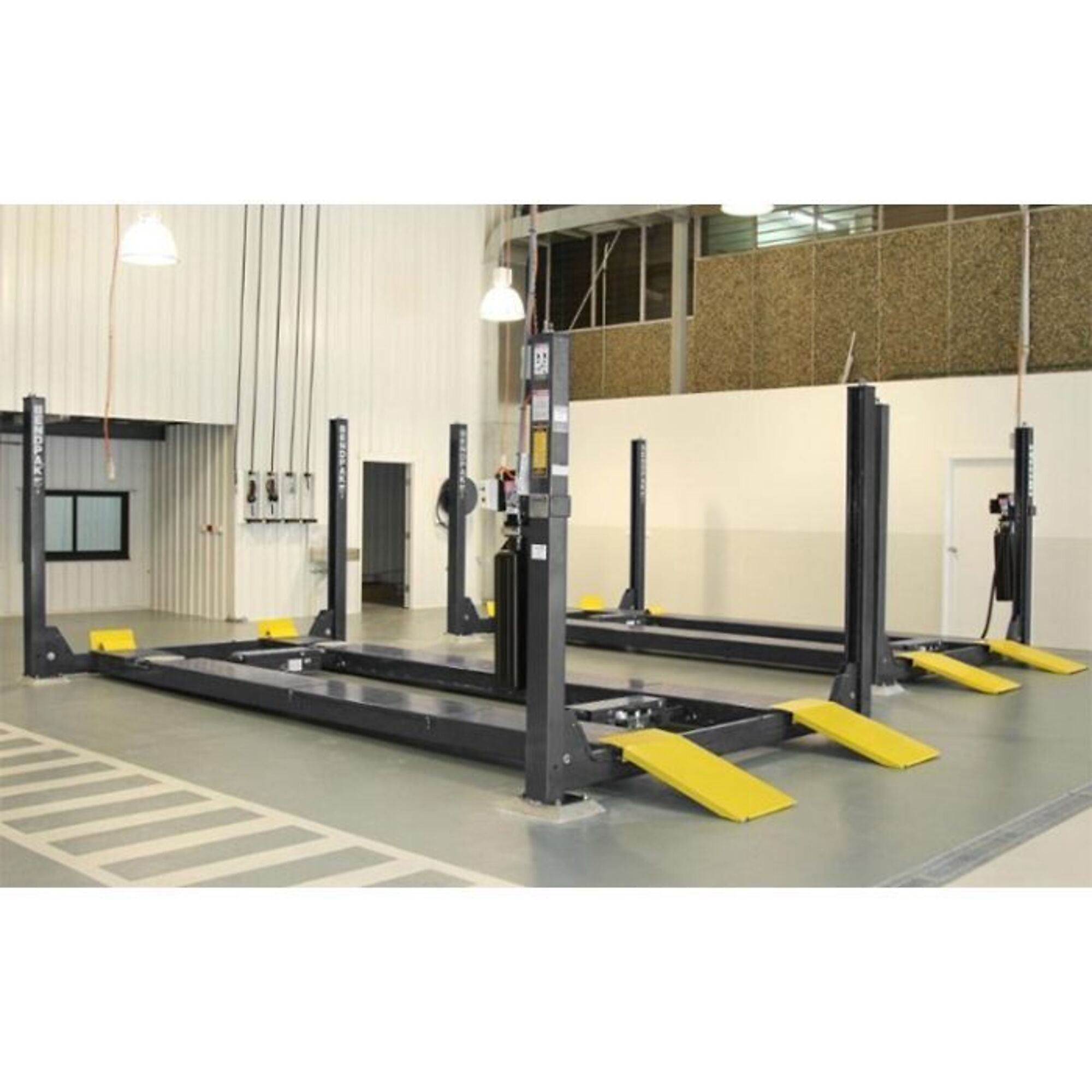 BendPak 4-Post Extended Truck and Car Lift, 14,000-Lb. Capacity, Model ...