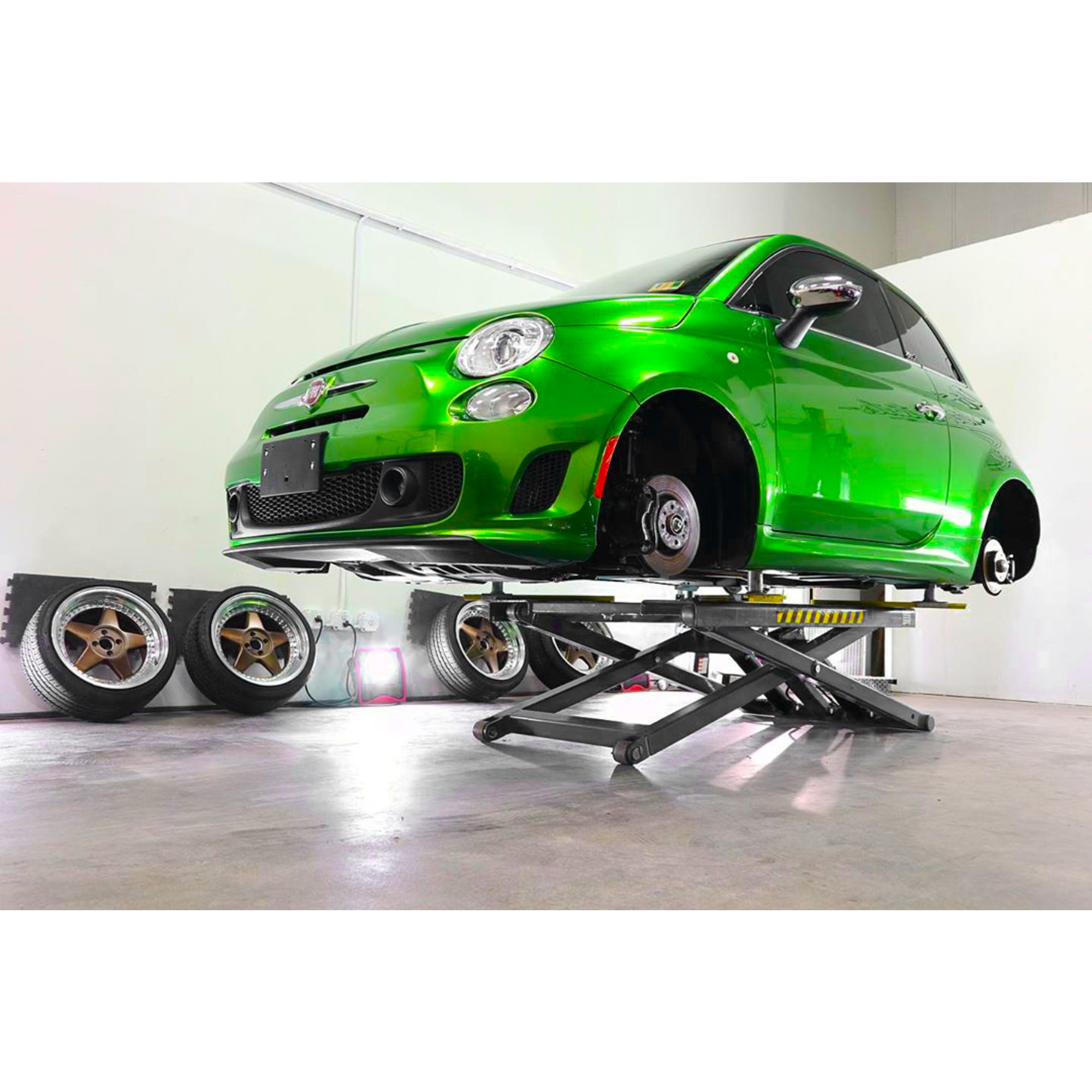 BendPak Portable Mid-Rise Scissor Car Lift, 6000-Lb. Capacity, Gray ...