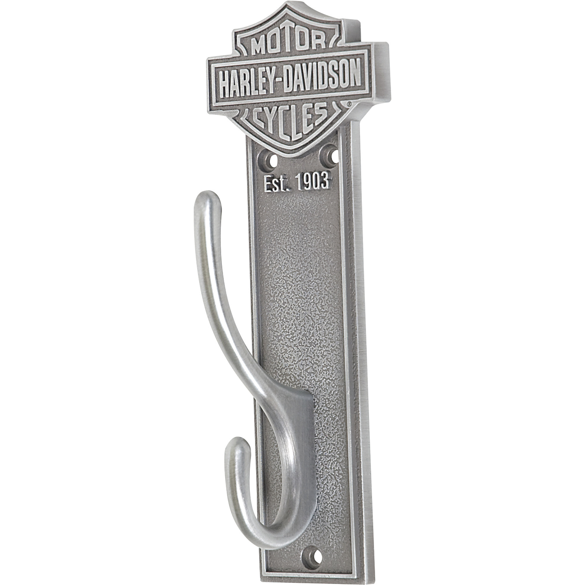 Harley-Davidson Bar & Shield Design Double Coat Wall Hook, Model# HDL ...