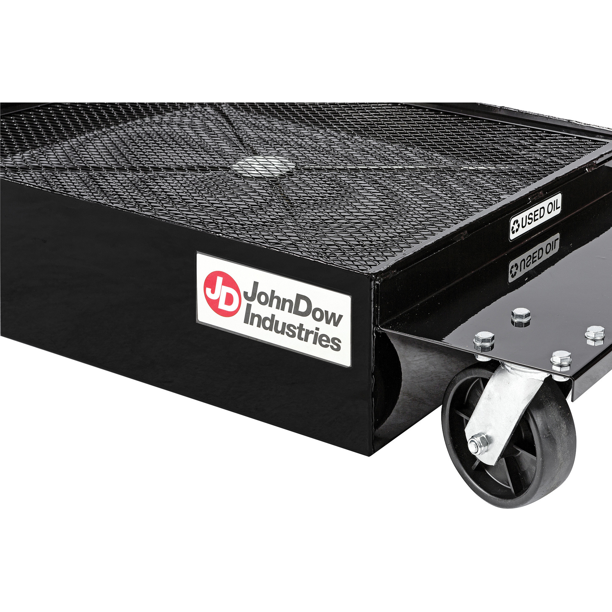 JohnDow Industries, Heavy Duty Low Profile Oil Drain, Capacity 17 Gal ...