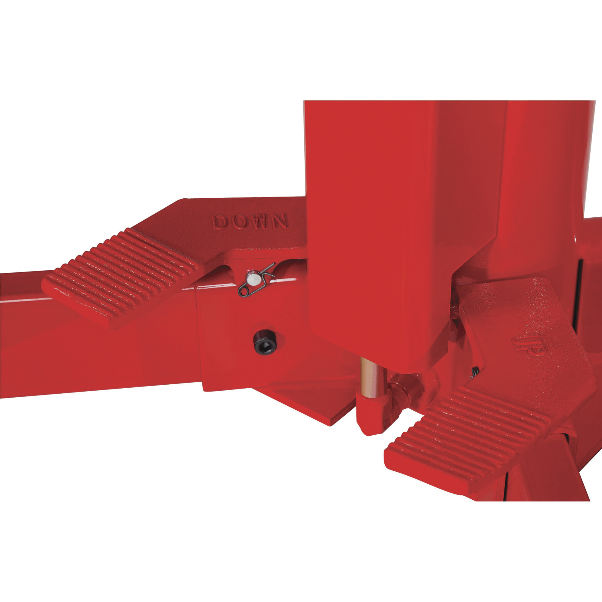 Sunex Tools Air/Hydraulic Telescoping Transmission Jack - 1/2-Ton, 35in ...