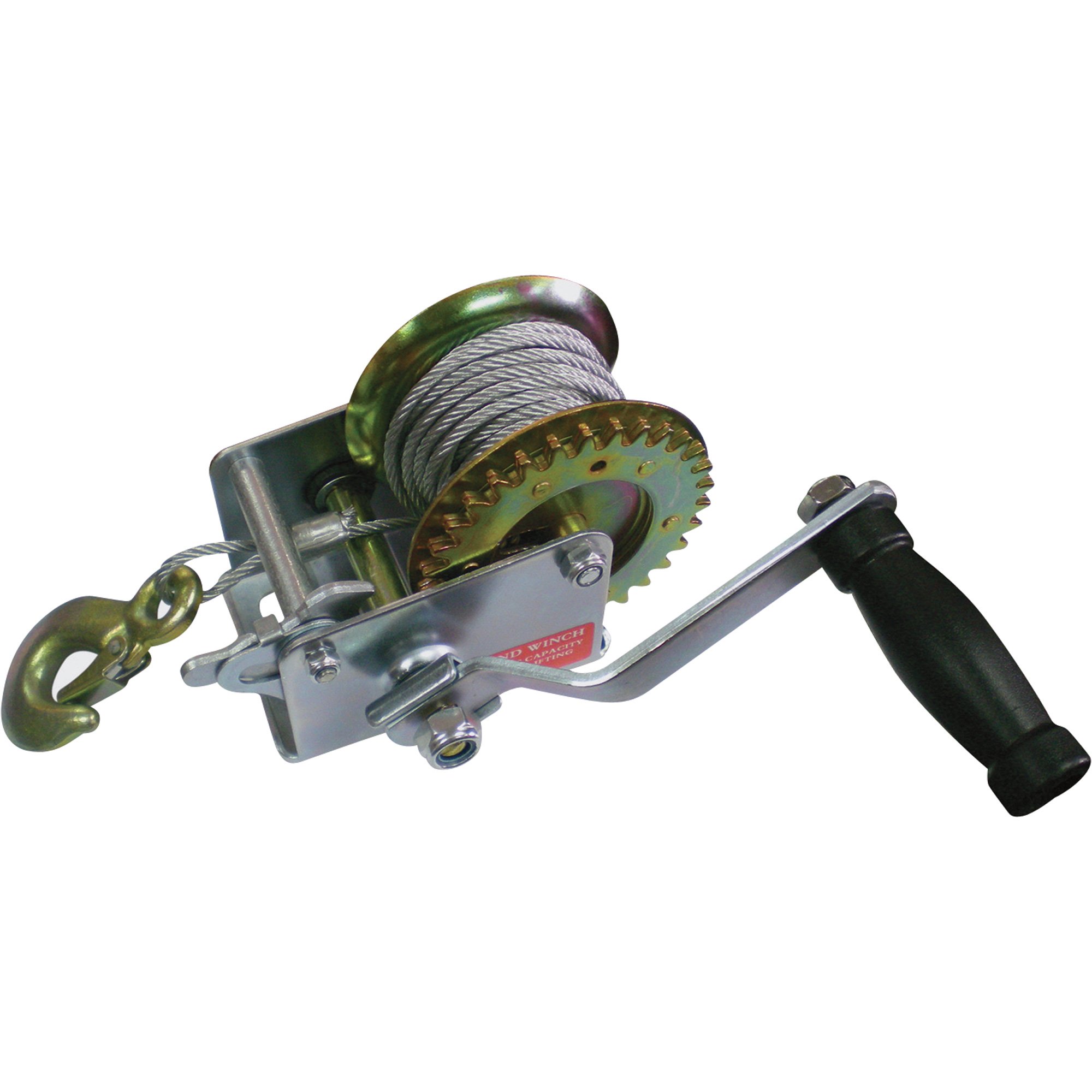Ultra-Tow Trailer Winch — 600-Lb. Capacity, Model# 400063 with Cable ...