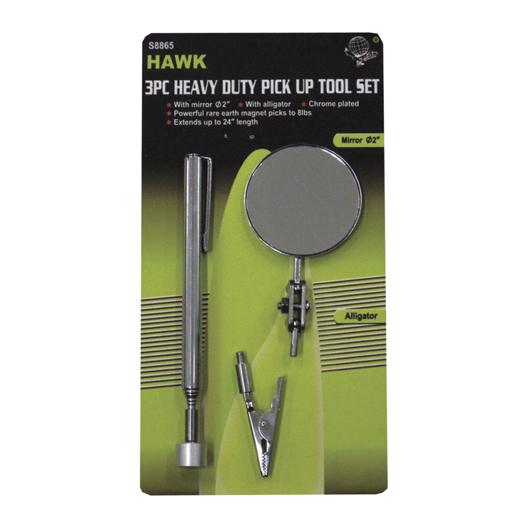 Hawk Pick-Up Tool Set — 3-Pc. | Northern Tool