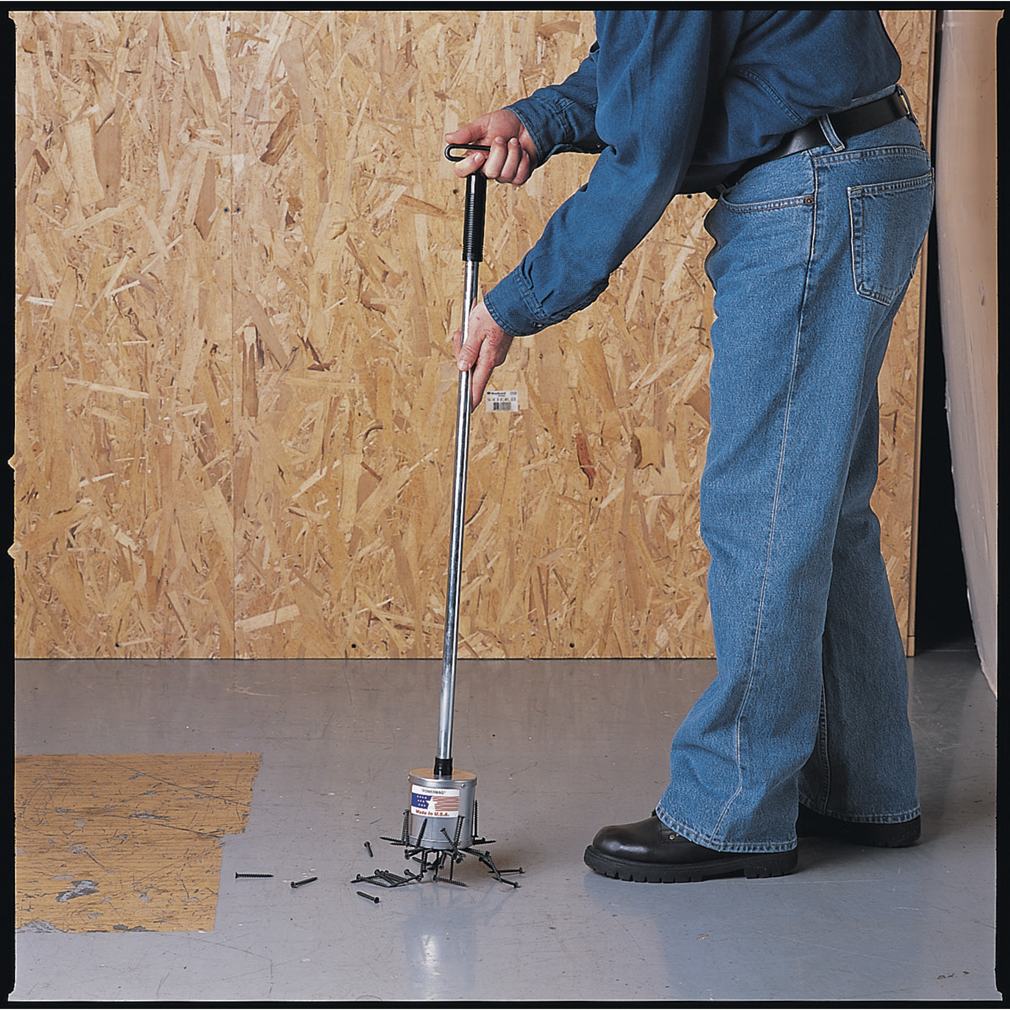 AMK Manufacturing Long Reach Magna-Pickup Magnetic Tool, 37in. Length ...