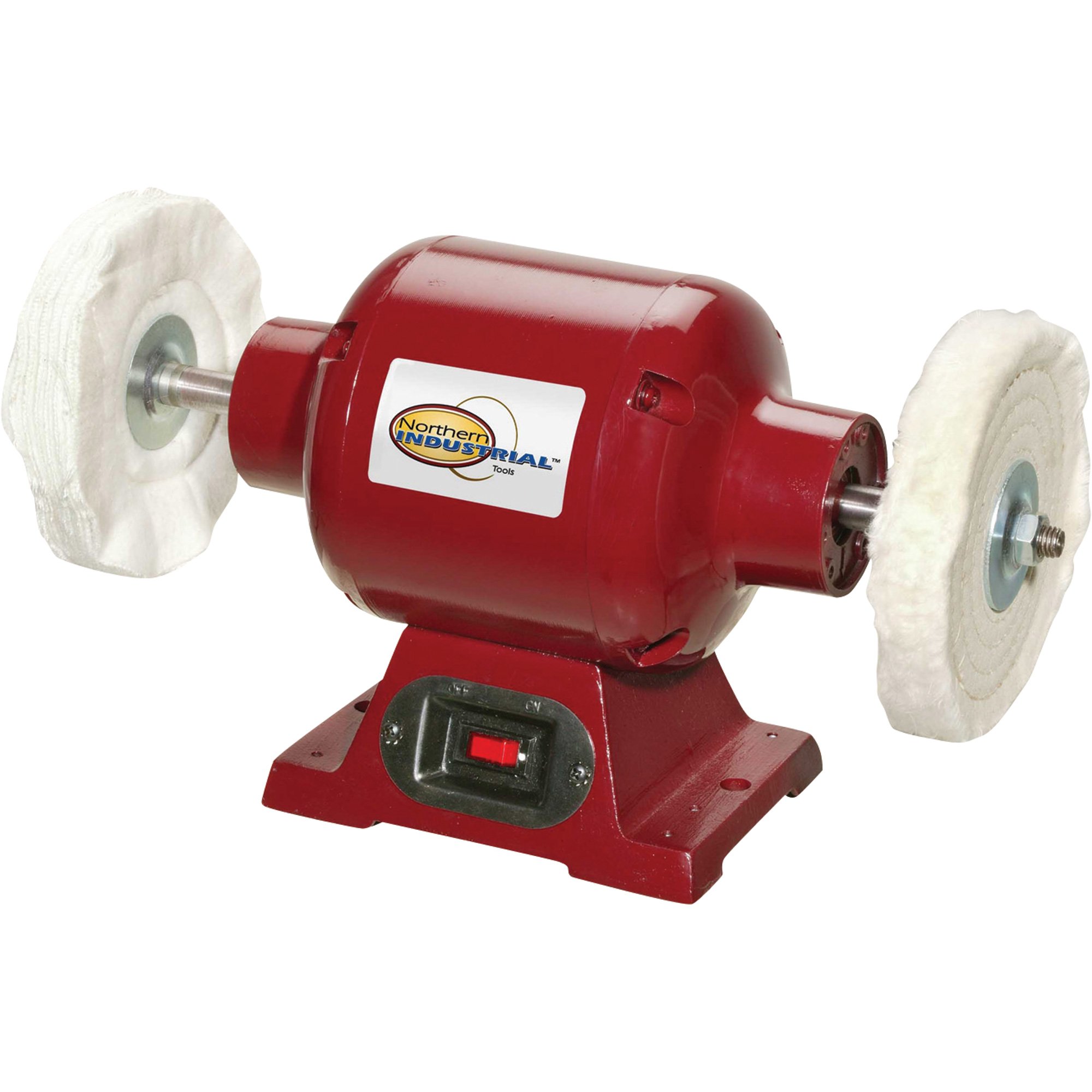 Northern Industrial Benchtop Buffer — 6in. Wheels | Northern Tool