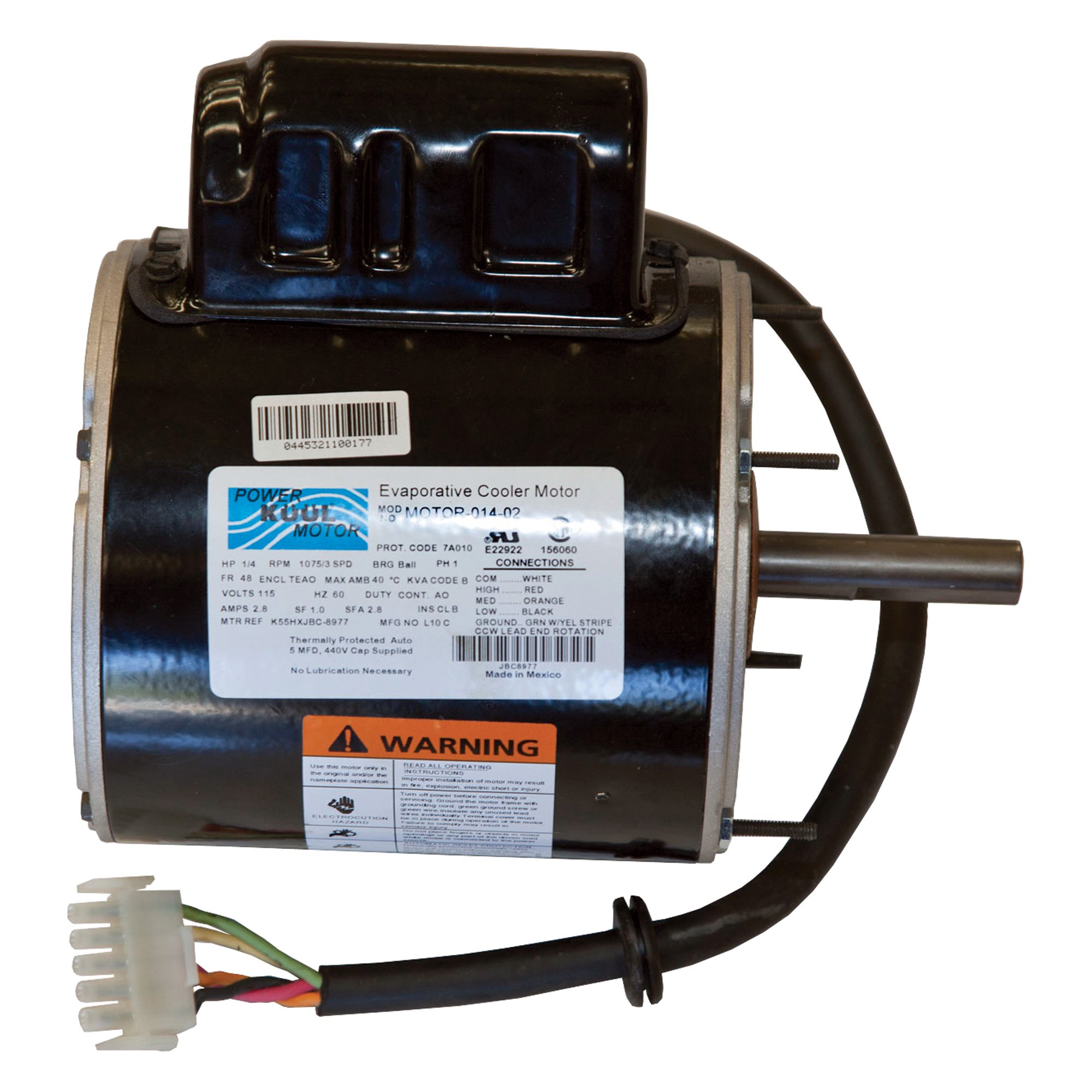 Portacool Replacement Motor, Model# MOTOR-014-02 | Northern Tool