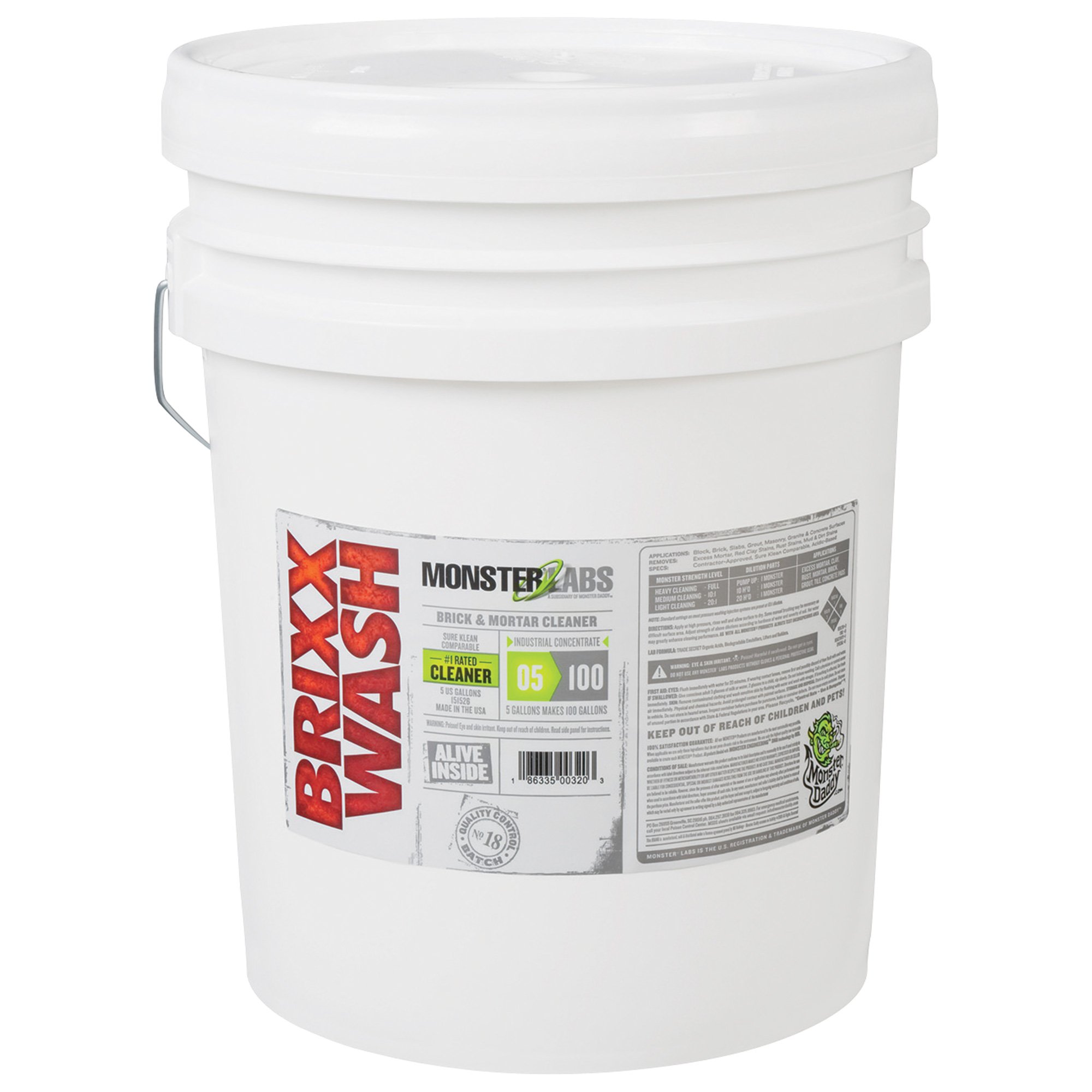 Monster Brixx Wash — 5 Gallons by Monster Labs | Northern Tool