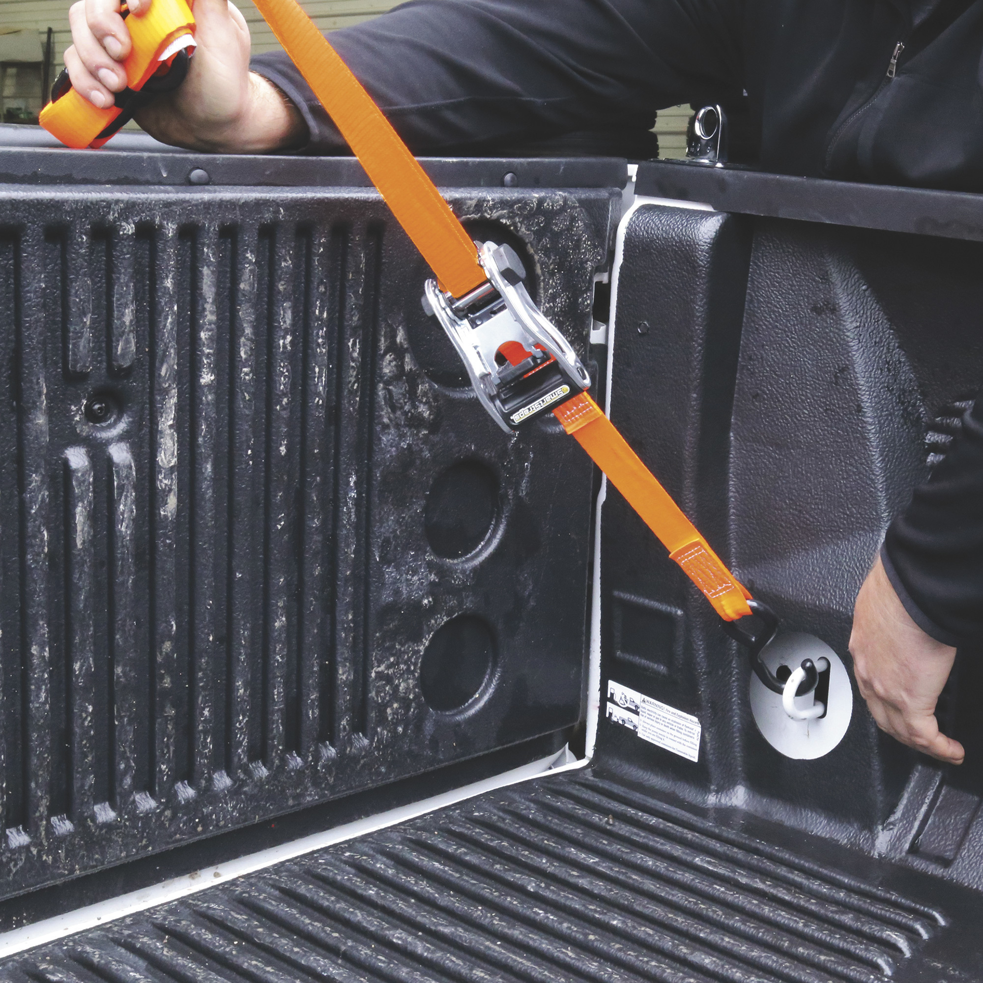 SmartStraps RatchetX Aluminum Tie-Downs, 14ft.L, 3,000-Lb. Breaking ...