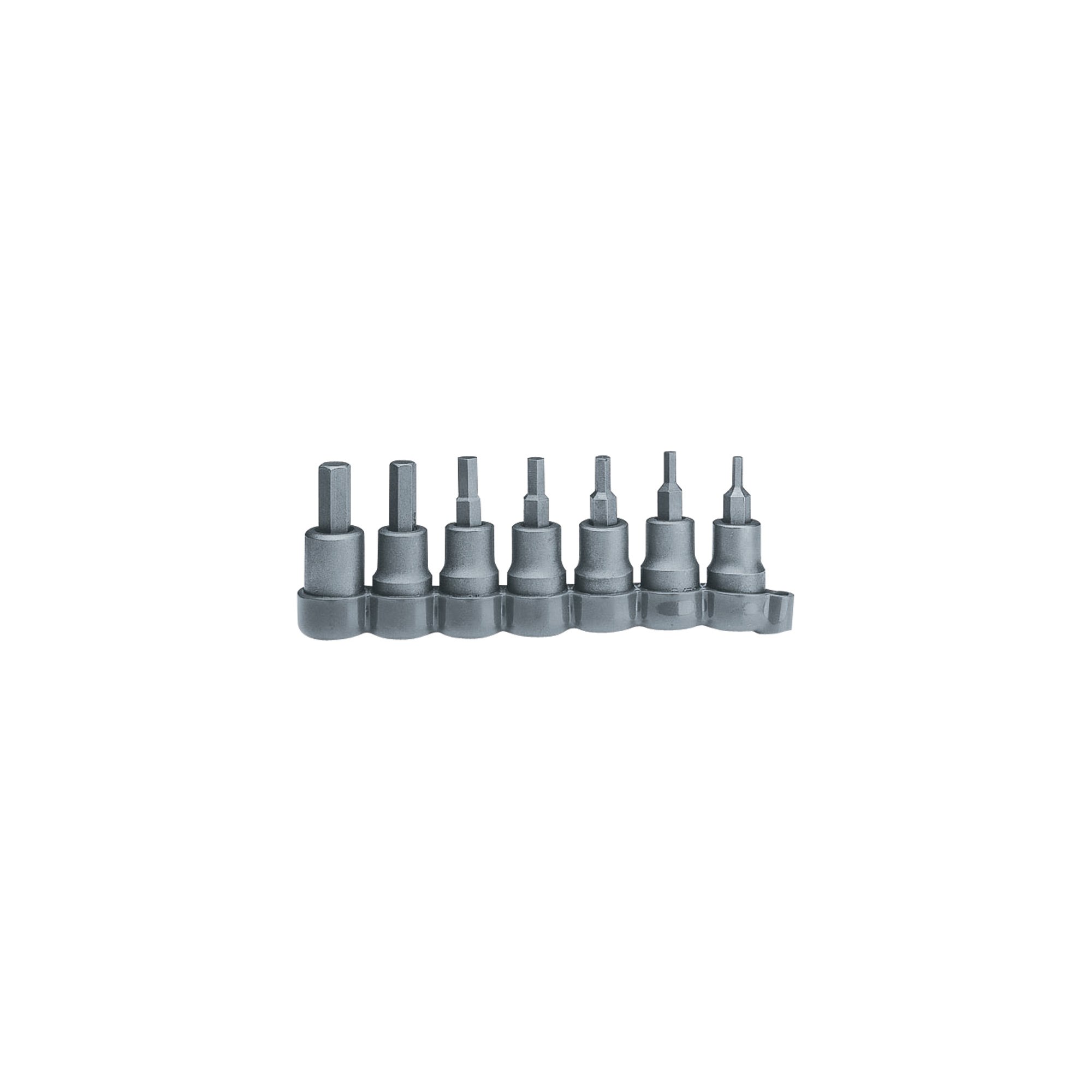 Allen 3/8in.-Drive Metric Hex Bit Sockets — 7-Pc. Set, Model# 58667 ...