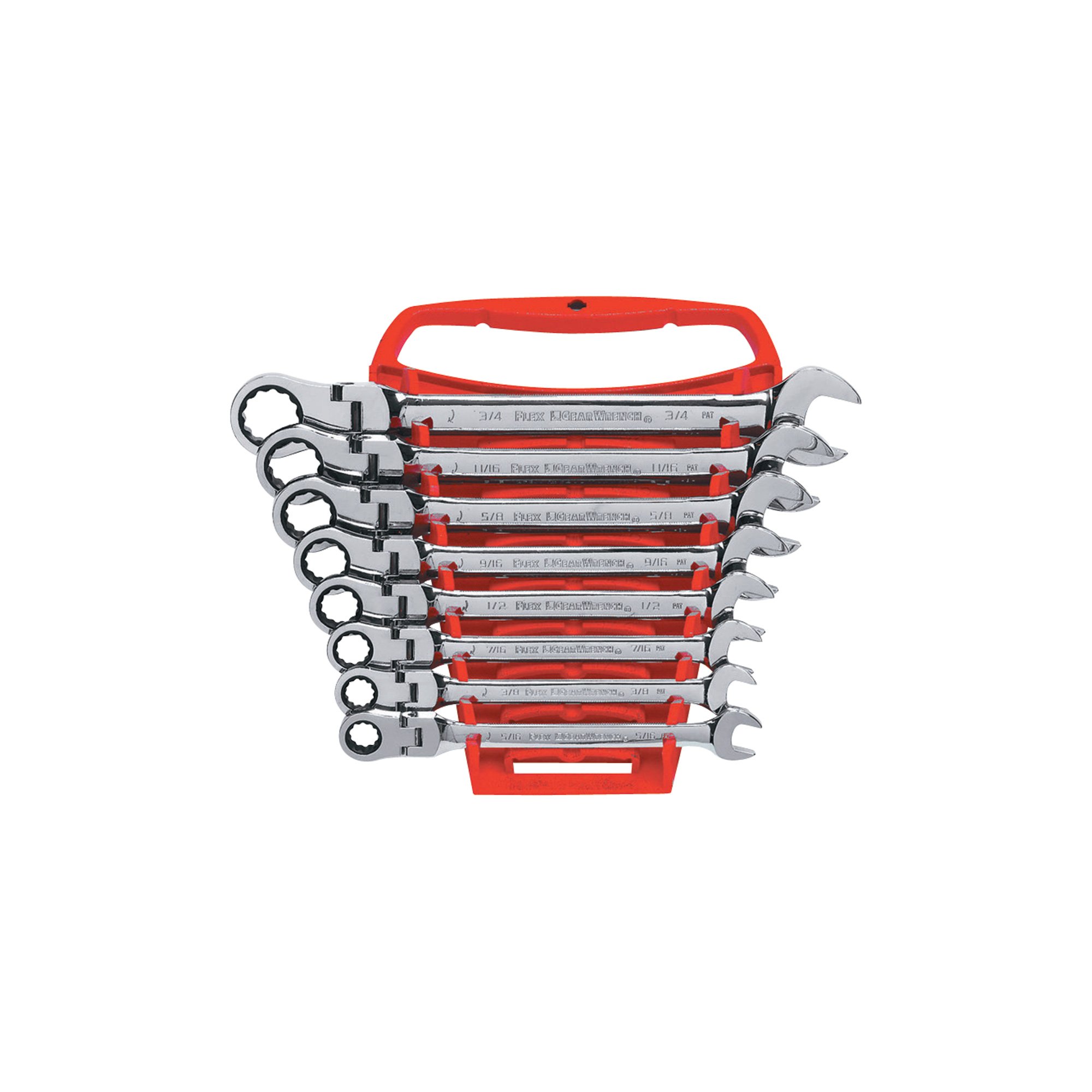 GearWrench Flex Gear Wrenches — 8-Pc. SAE Set | Northern Tool