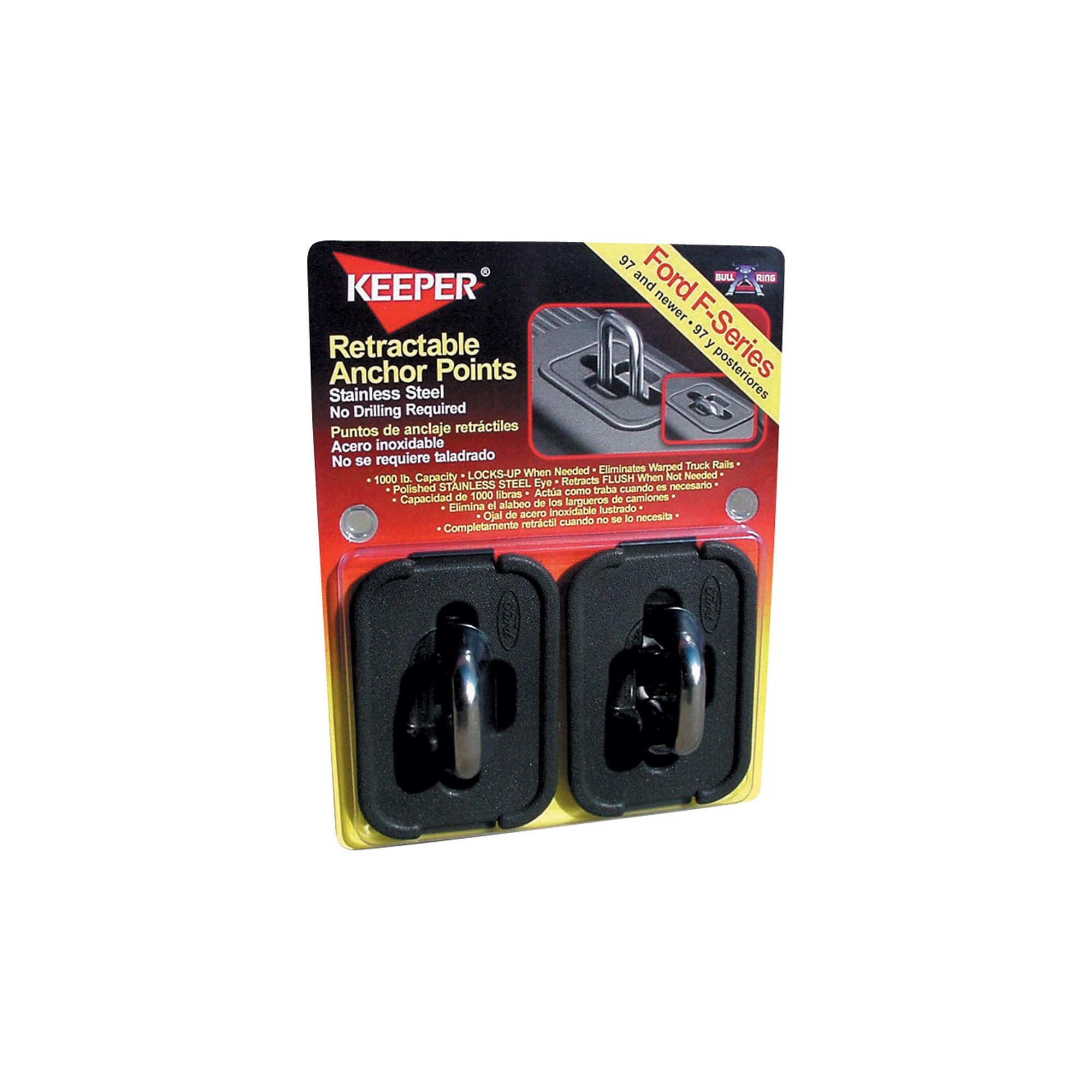 Keeper Retractable Anchor Points — Ford F Series 97-02 | Northern Tool