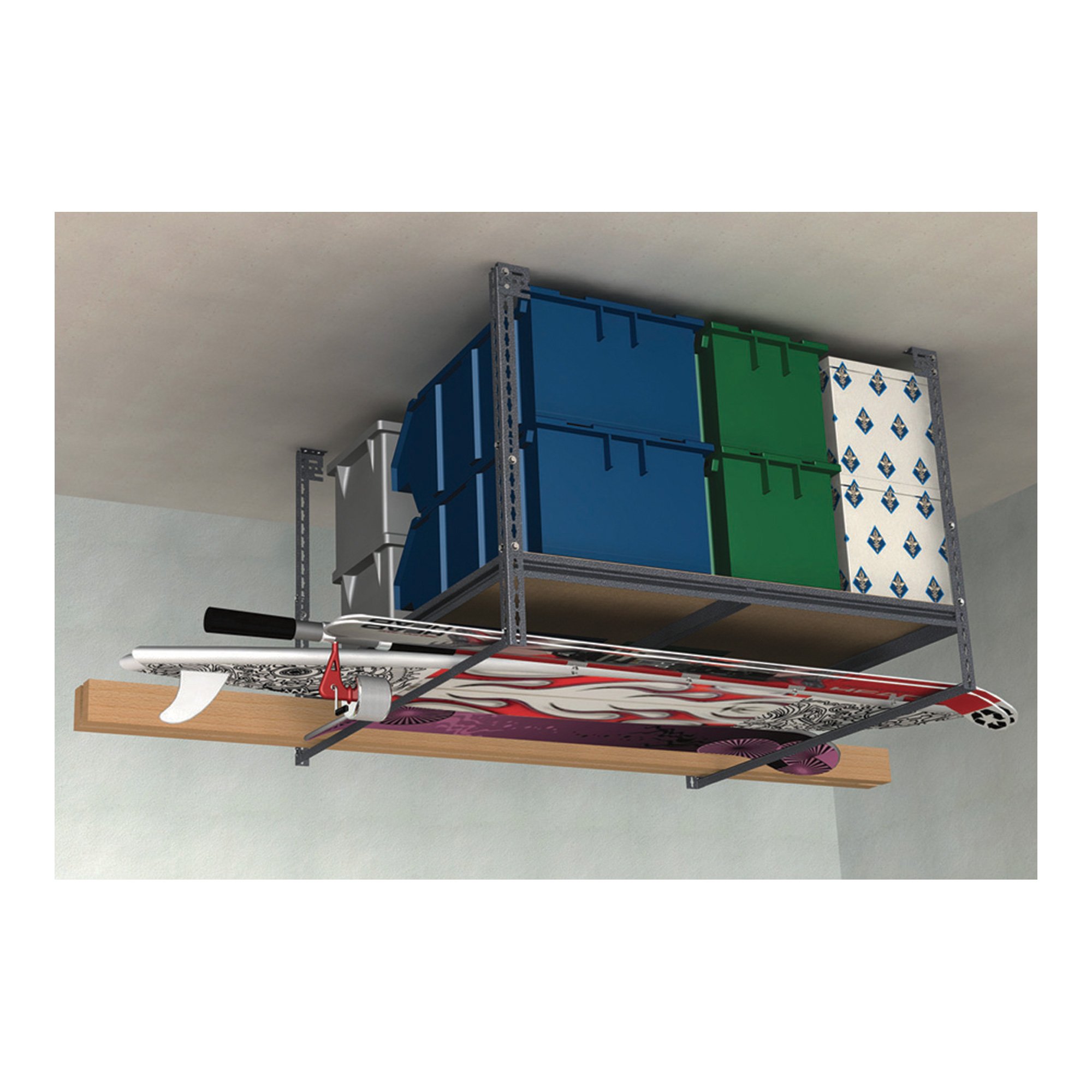 4Ft. x 4Ft. Garage Loft Storage Rack | Northern Tool