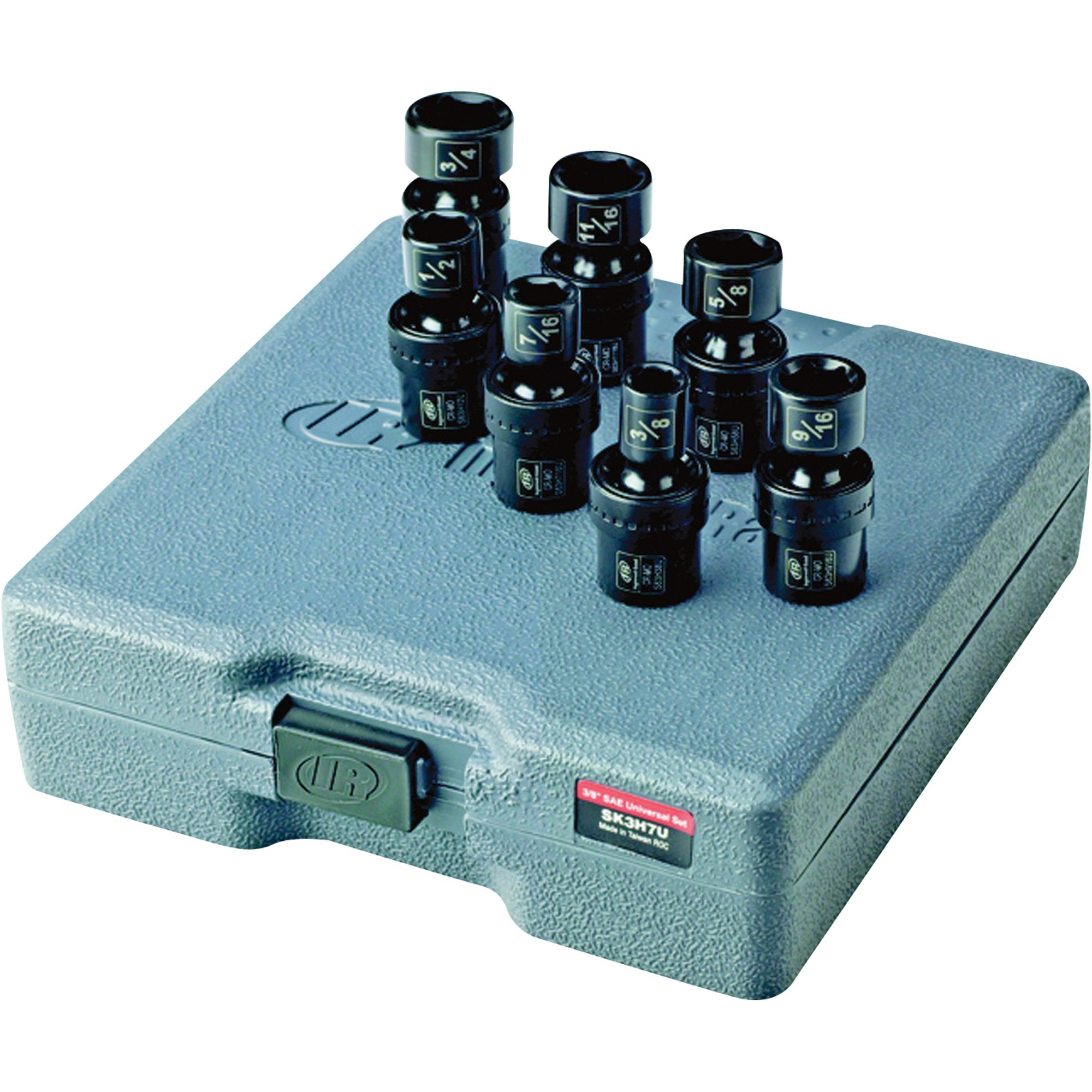 Ingersoll Rand Universal Standard Sockets — 7-Pc. Set, 3/8in. Drive ...