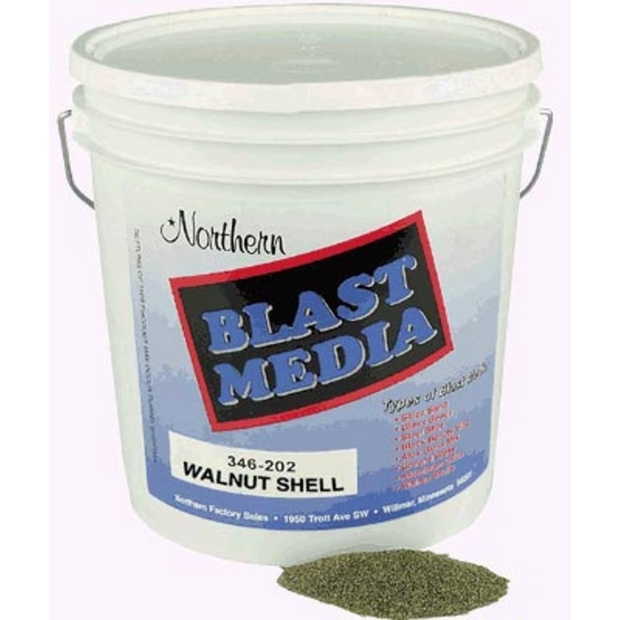2 Gallon Pail of Walnut Shells | Northern Tool