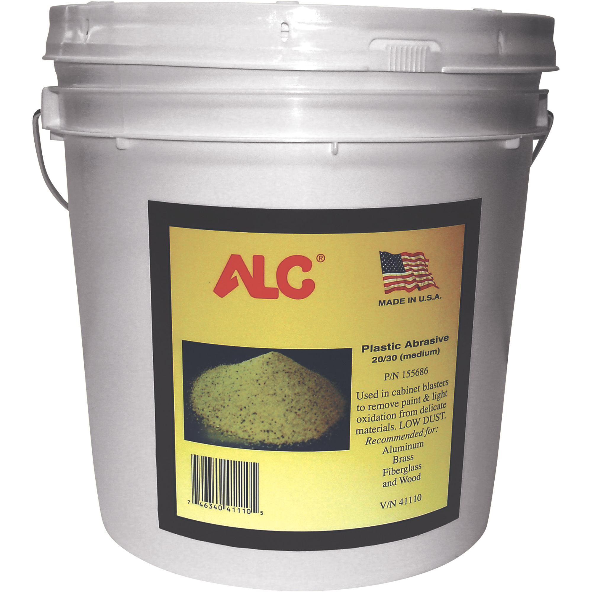 ALC Plastic Abrasive Blast Media, 10 Lbs., Model# 41110 | Northern Tool