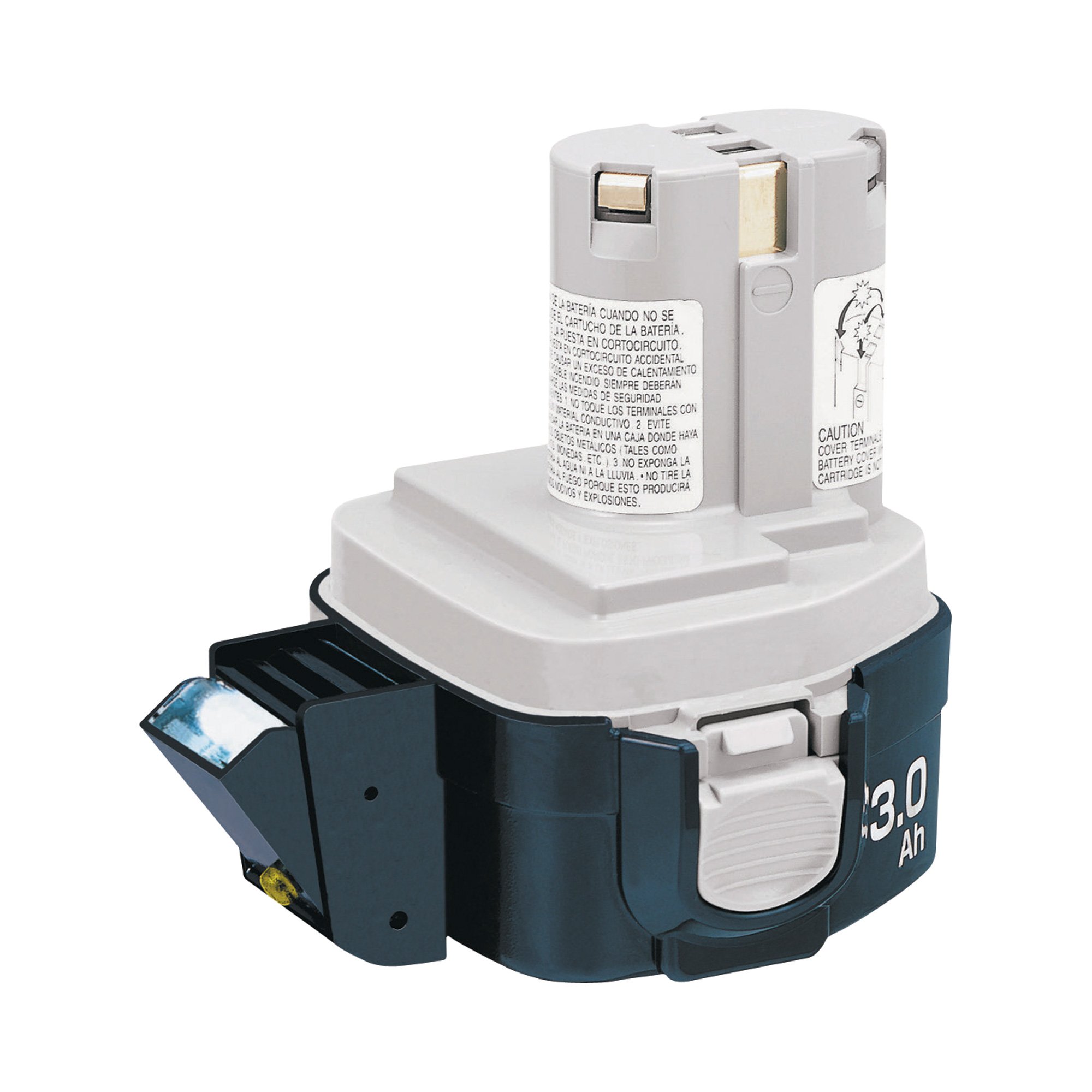 Makita Replacement Battery With LED Light — 12 Volt, Model# 1235F ...