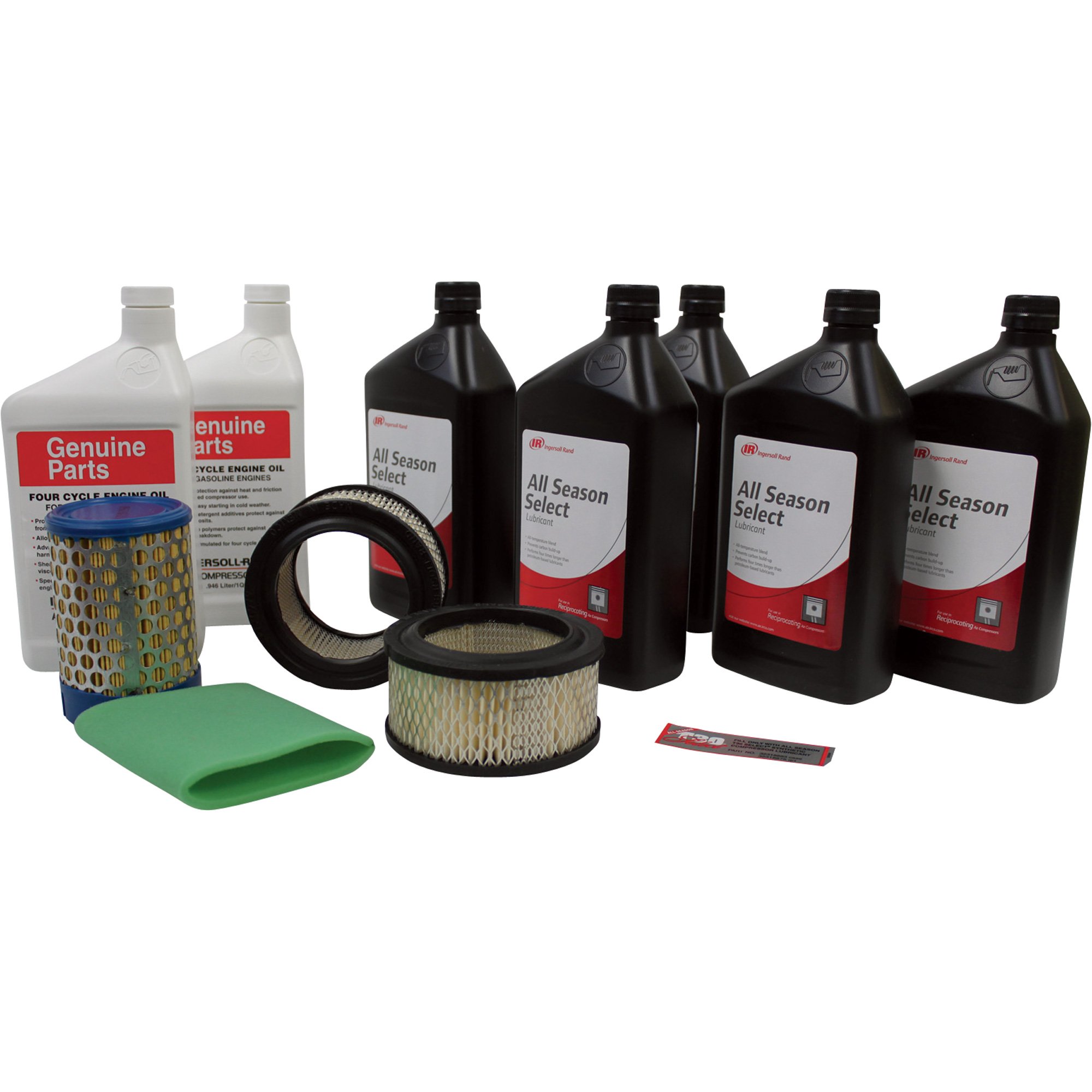Ingersoll-Rand Air Compressor Start-Up Kit for 12.5 and 13 HP Gas ...