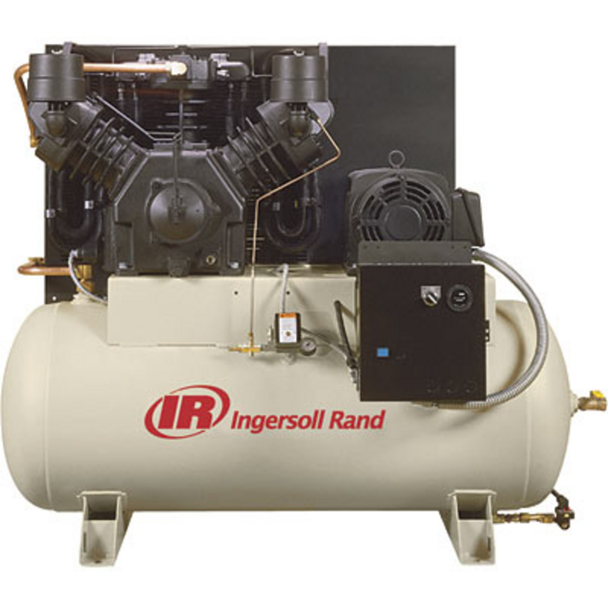 Ingersoll Rand Horizontal Electric Air Compressor (Fully Packaged) — 20 ...