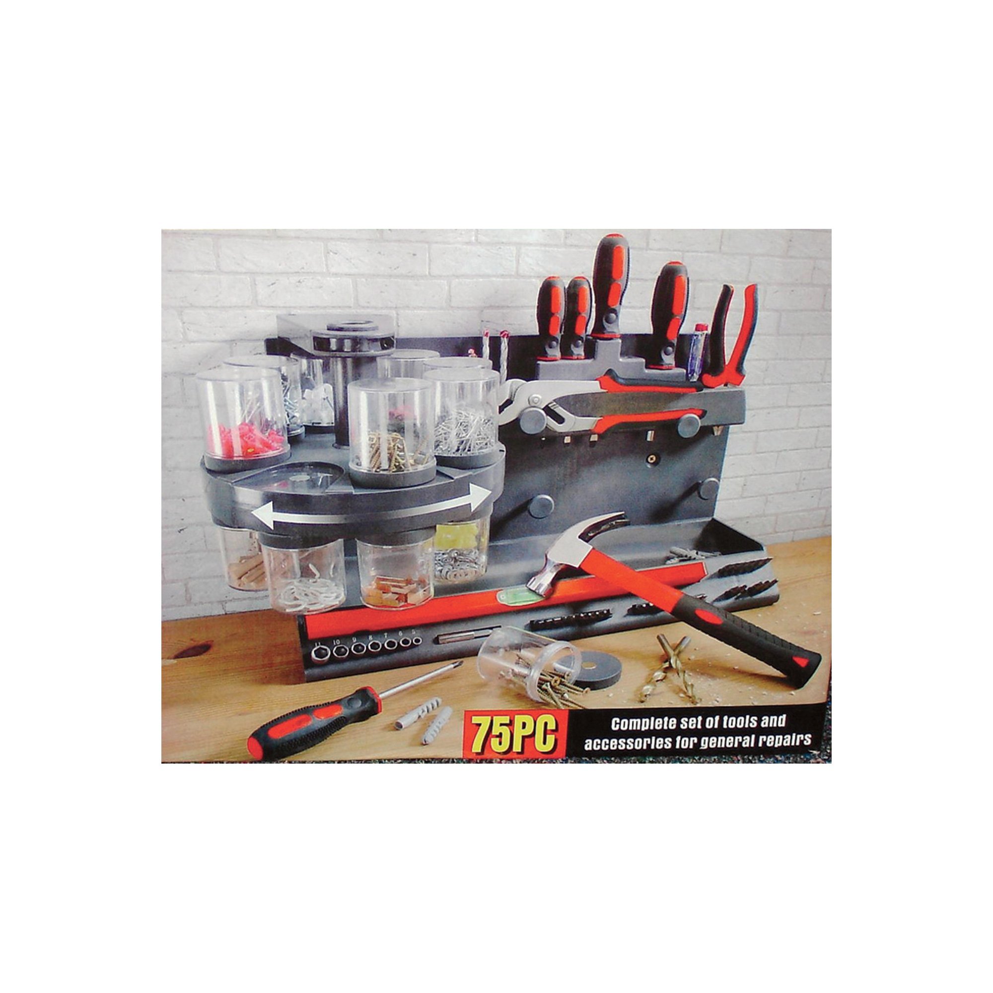 Tool Set with Hardware — 75-Pc. Set, Model# TS75 | Northern Tool