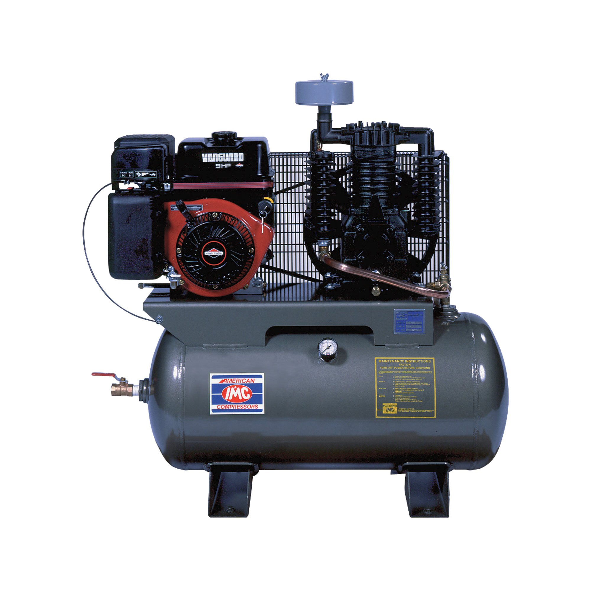 9 HP 2-Stage Electric Start American IMC Air Compressor | Northern Tool
