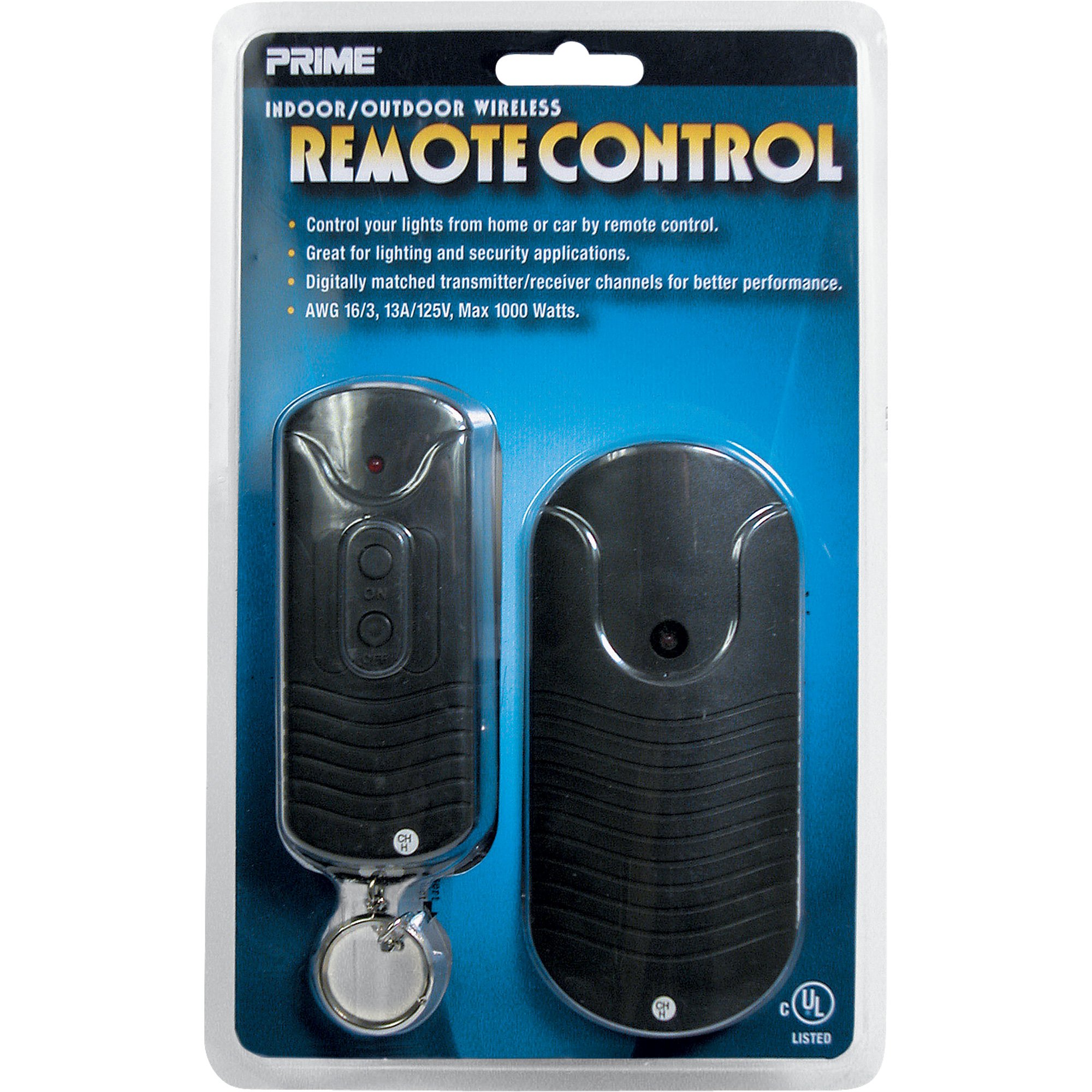 Prime Indoor/Outdoor Wireless Remote Control, Model# TNRC4000 ...