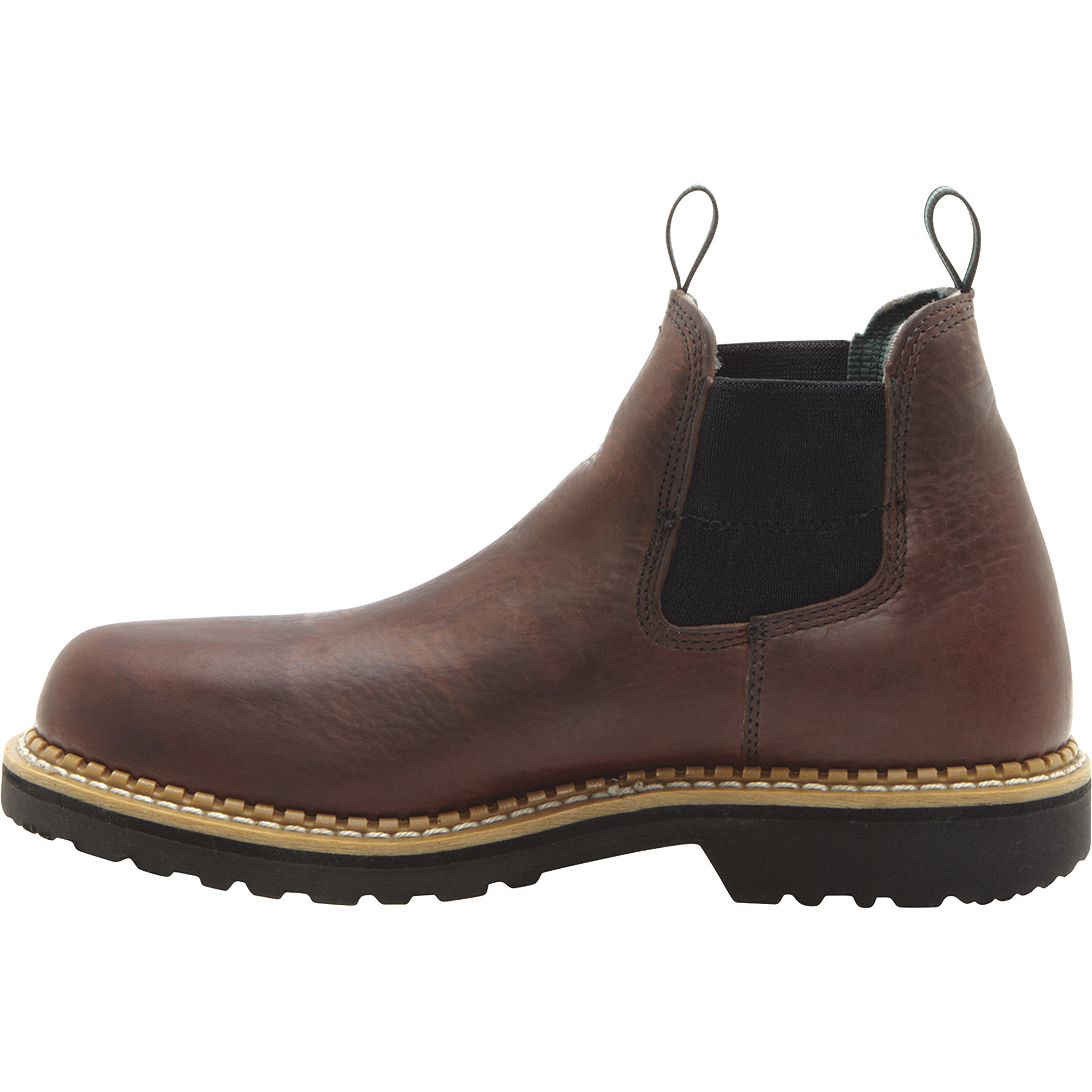 Georgia Mens Brown Waterproof High ROMEO Work BOOTS GR500 8 Medium for ...