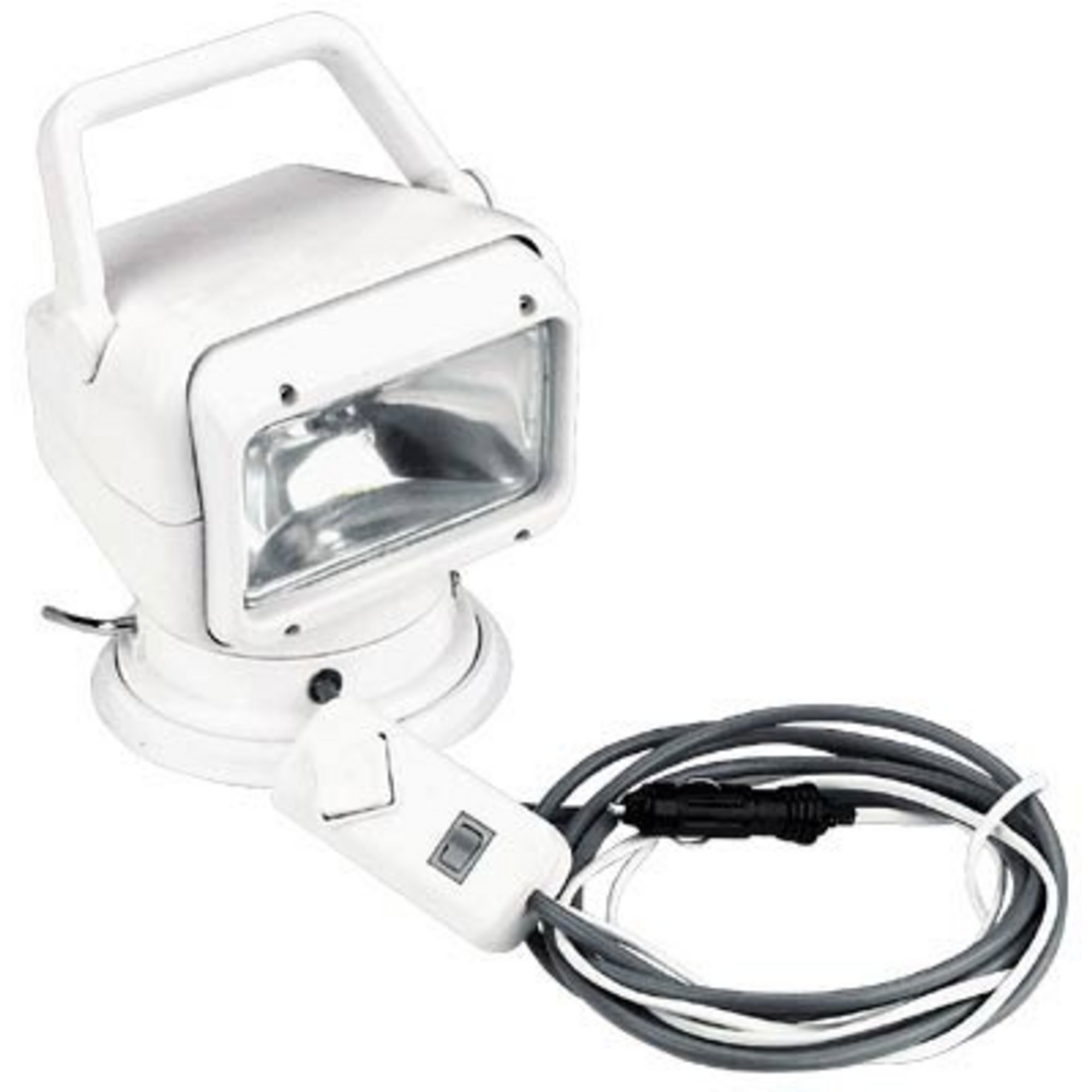12V DC Rotating Halogen Spotlight Produces One MILLION Candlepower ...