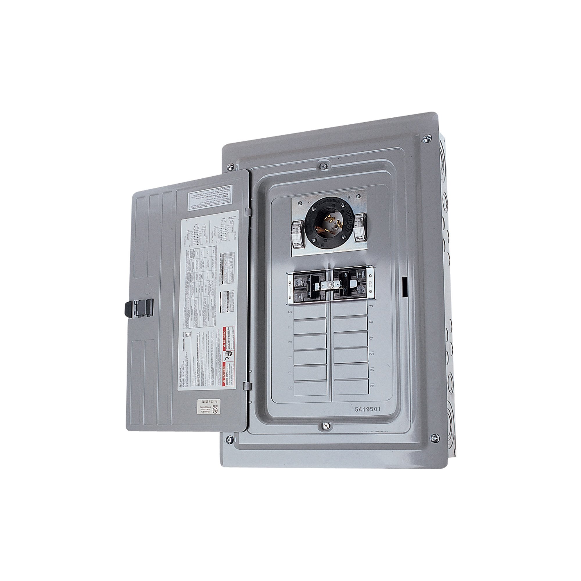 Gen Tran 12 to 20ñCircuit PreñWired Transfer Panel | Northern Tool