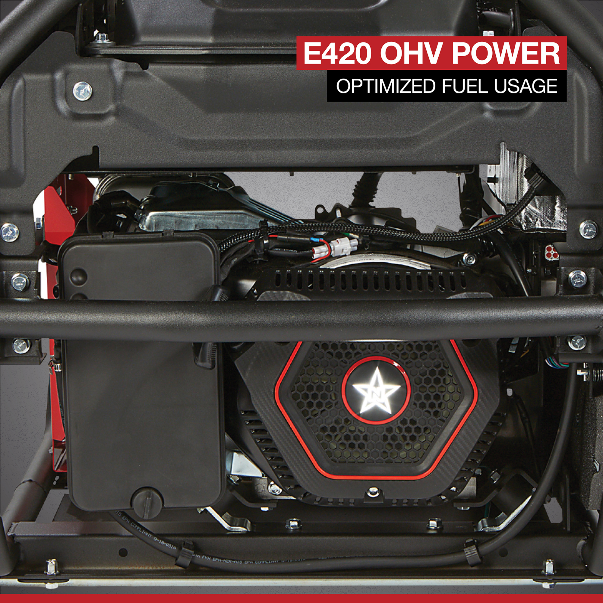 NorthStar Quiet Armor Commercial-Grade Portable EFI Generator with ...