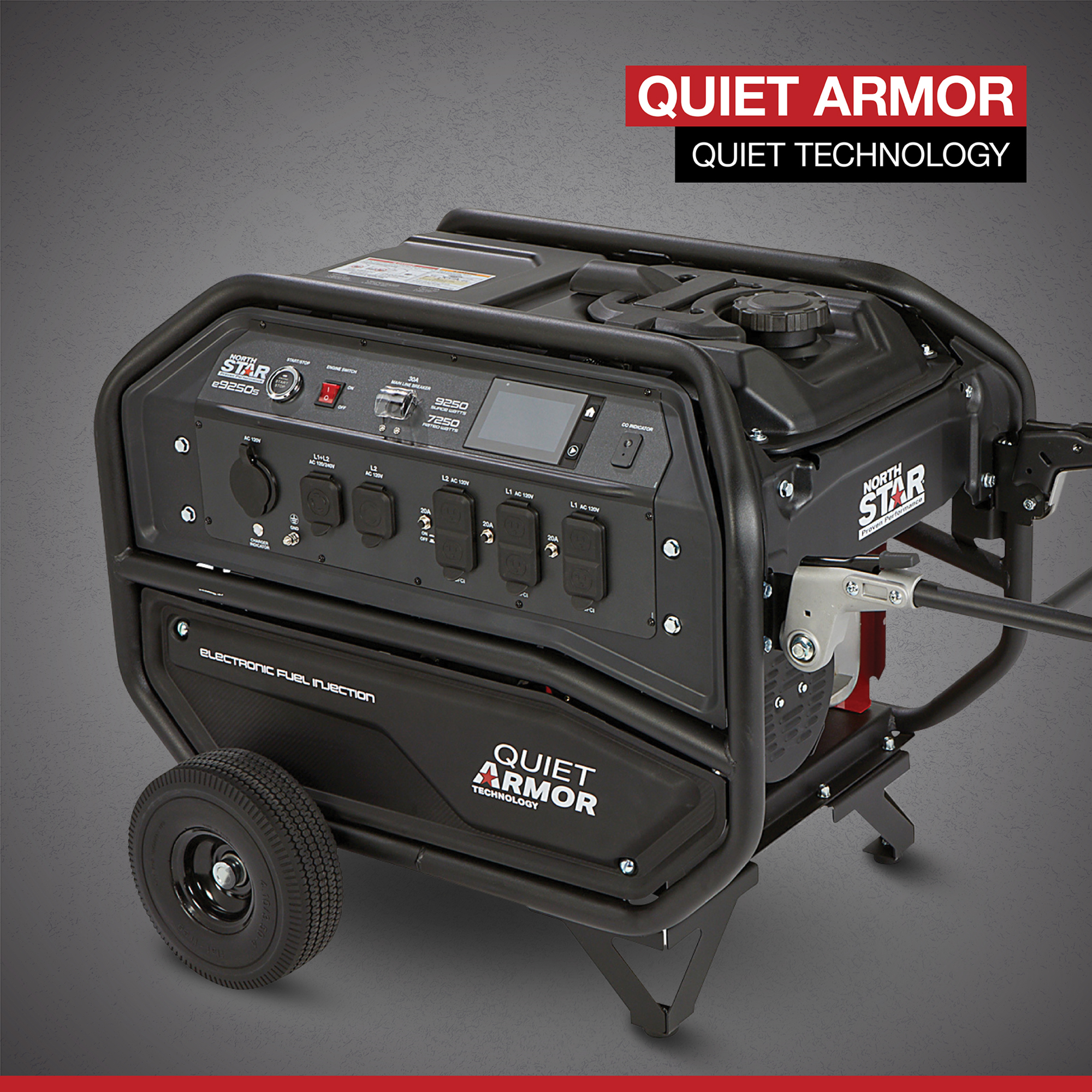 NorthStar e9250s Commercial-Grade Portable EFI Generator with Electric ...