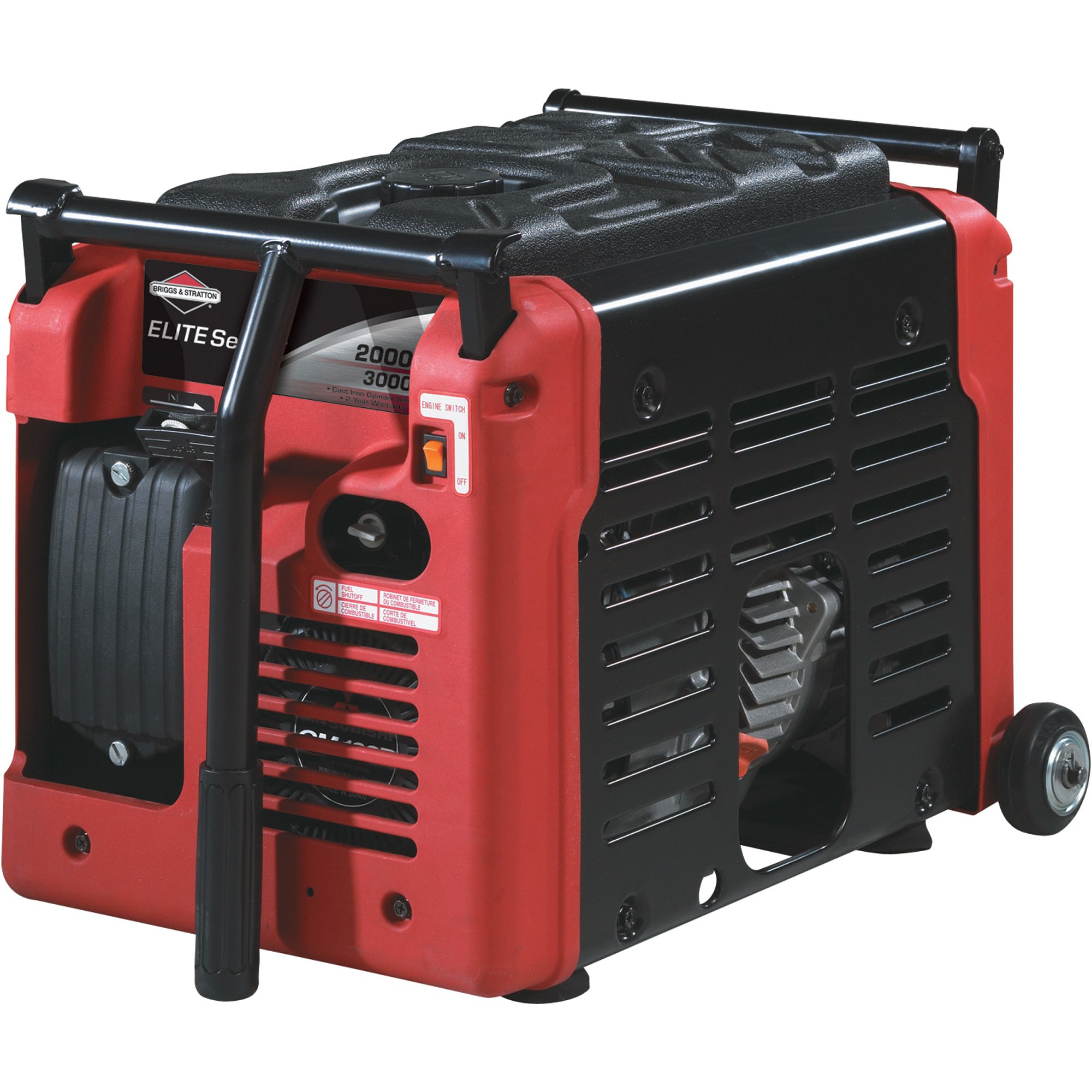 Briggs & Stratton Portable Generator — 3000 Surge Watts, 2000 Rated ...