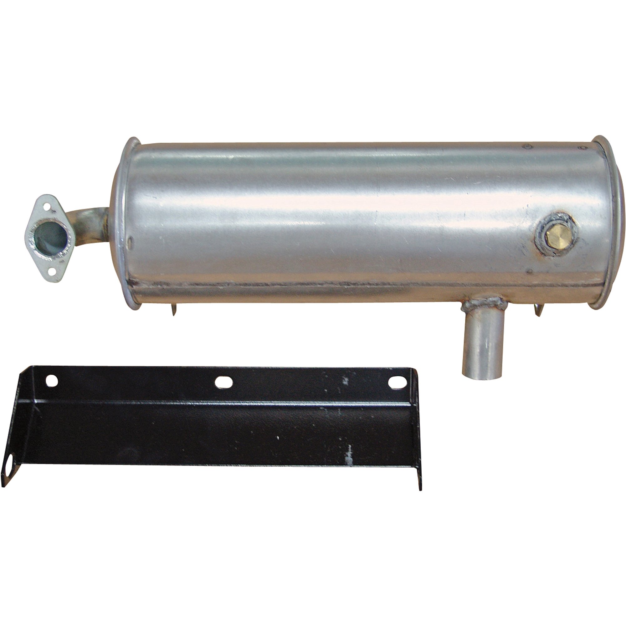 Generac RV Generator Muffler Kit — Side Out, Rear Bottom Outlet, 1.25in ...