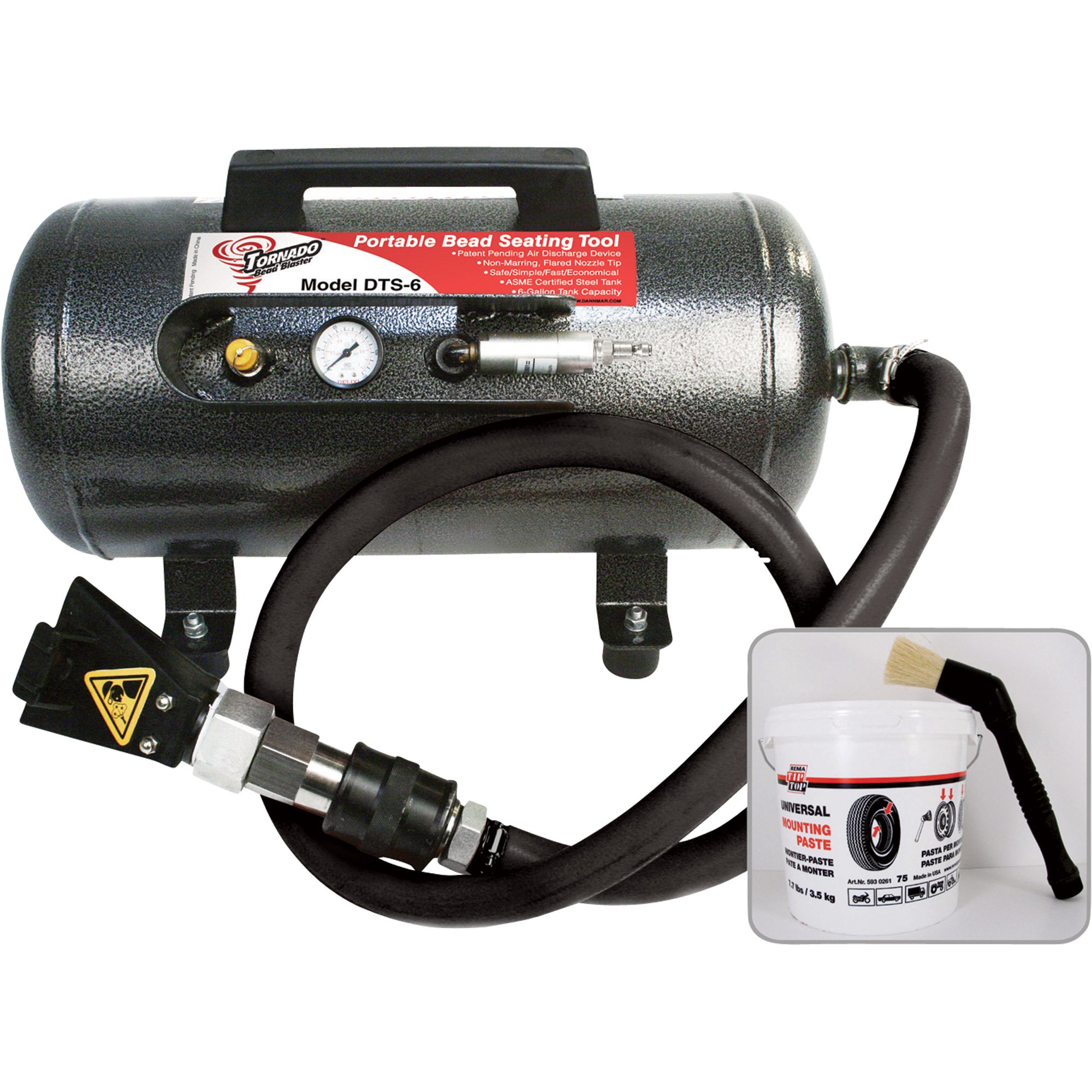 Dannmar Bead Seater Kit — 6-Gallon, Model# Tornado | Northern Tool