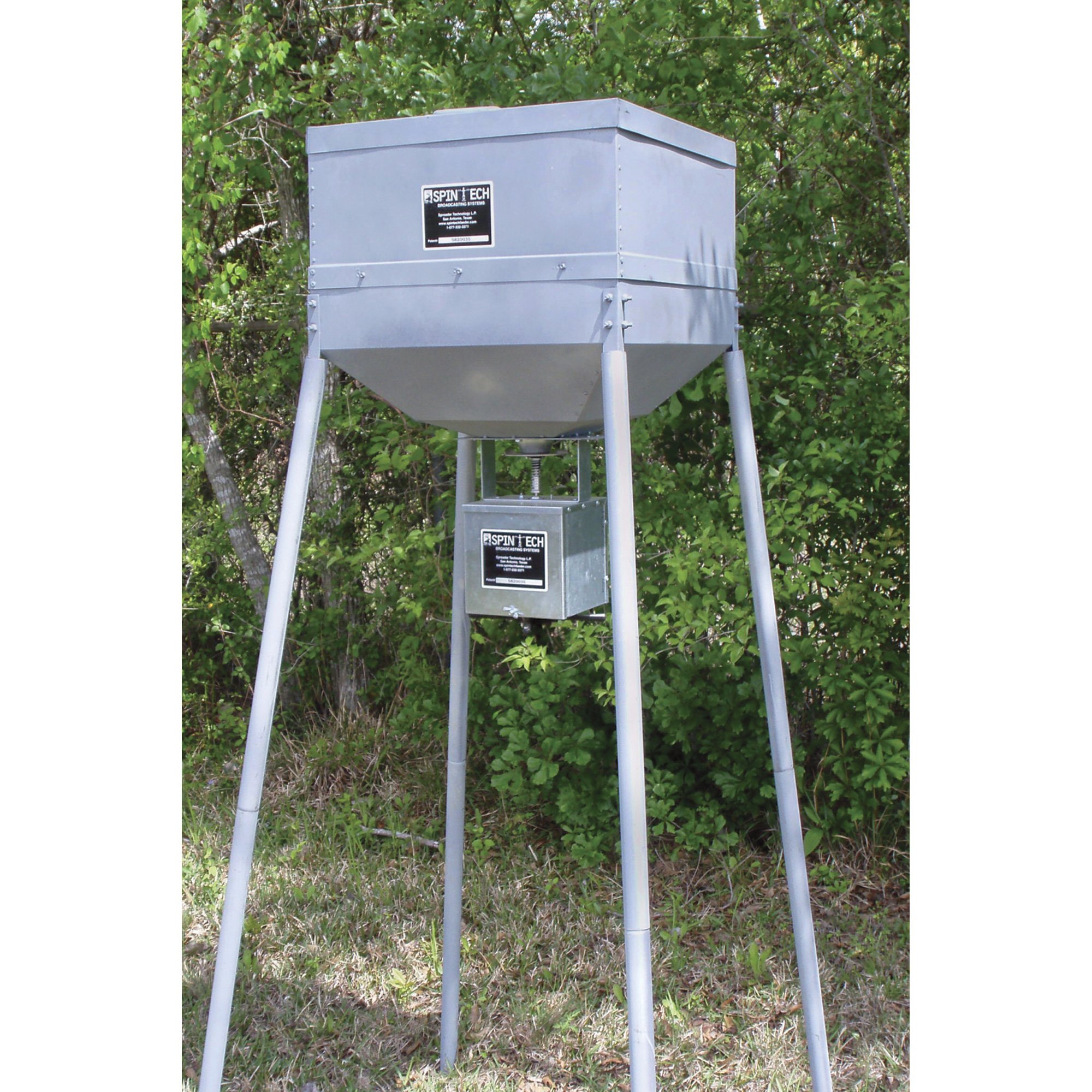 SpinTech Game Feeder with Digital Timer — 400-Lb. Capacity, Model ...