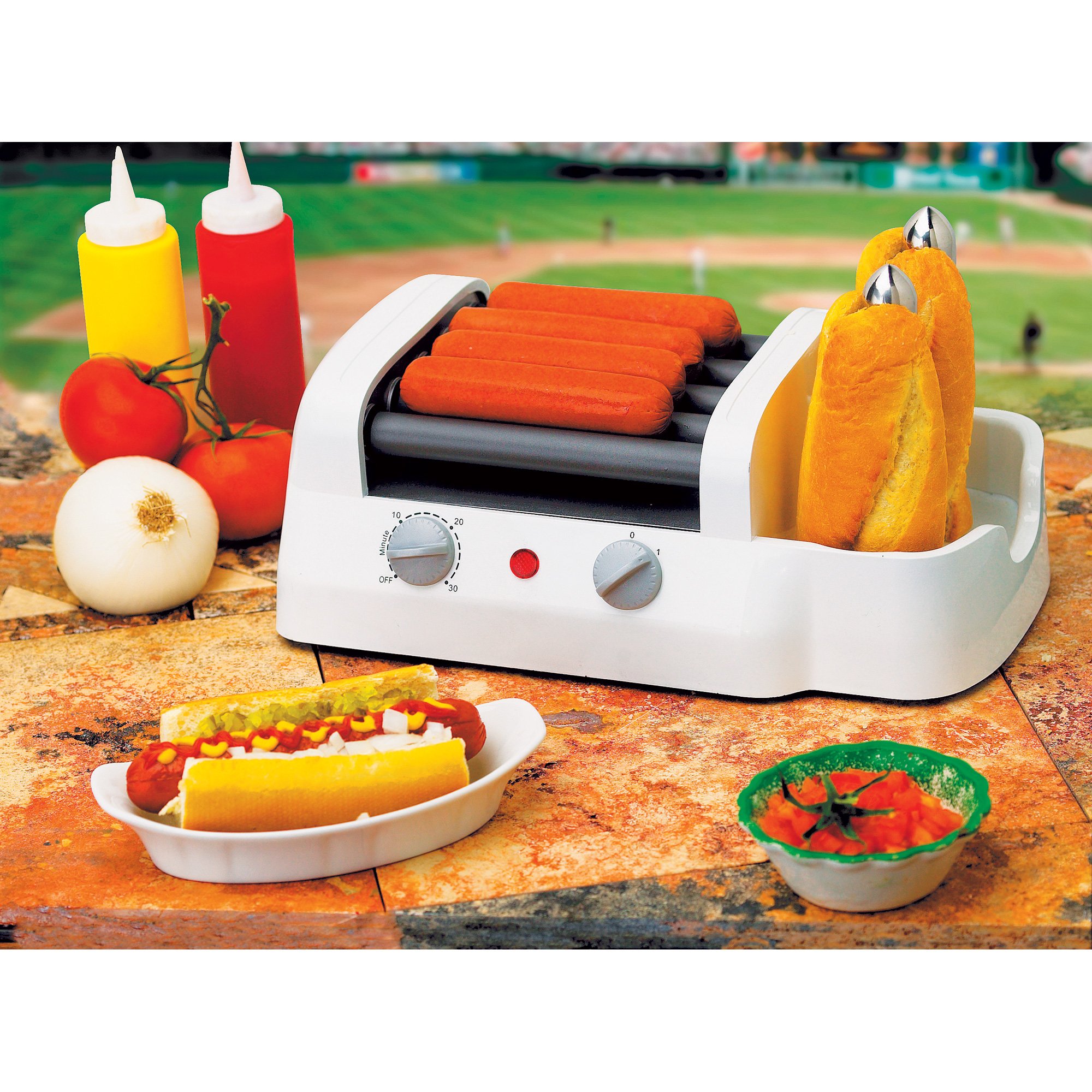 Hot Dog Rotisserie Griller | Northern Tool