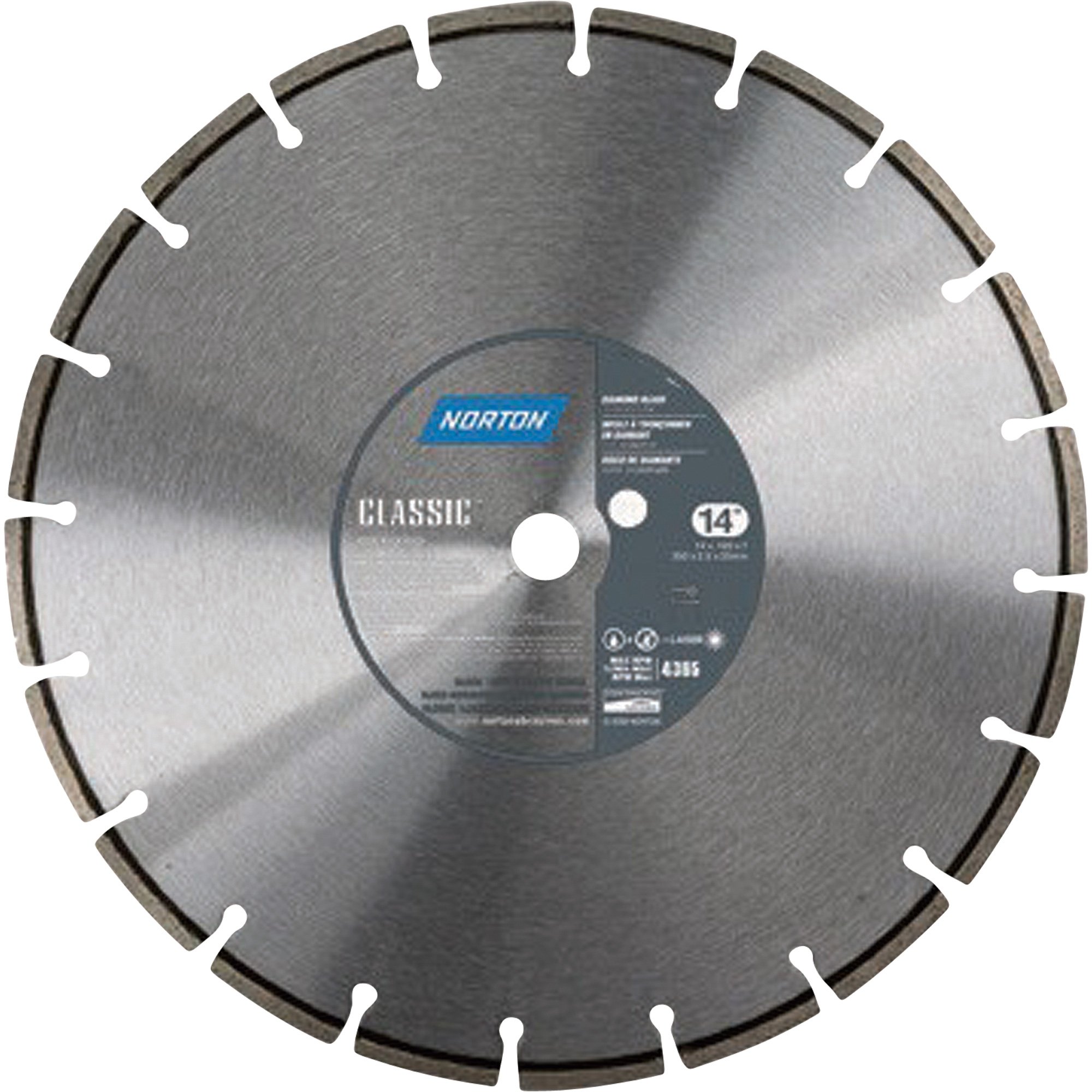 Norton Masonry Cutting Blade — 14in. Dia, Diamond | Northern Tool