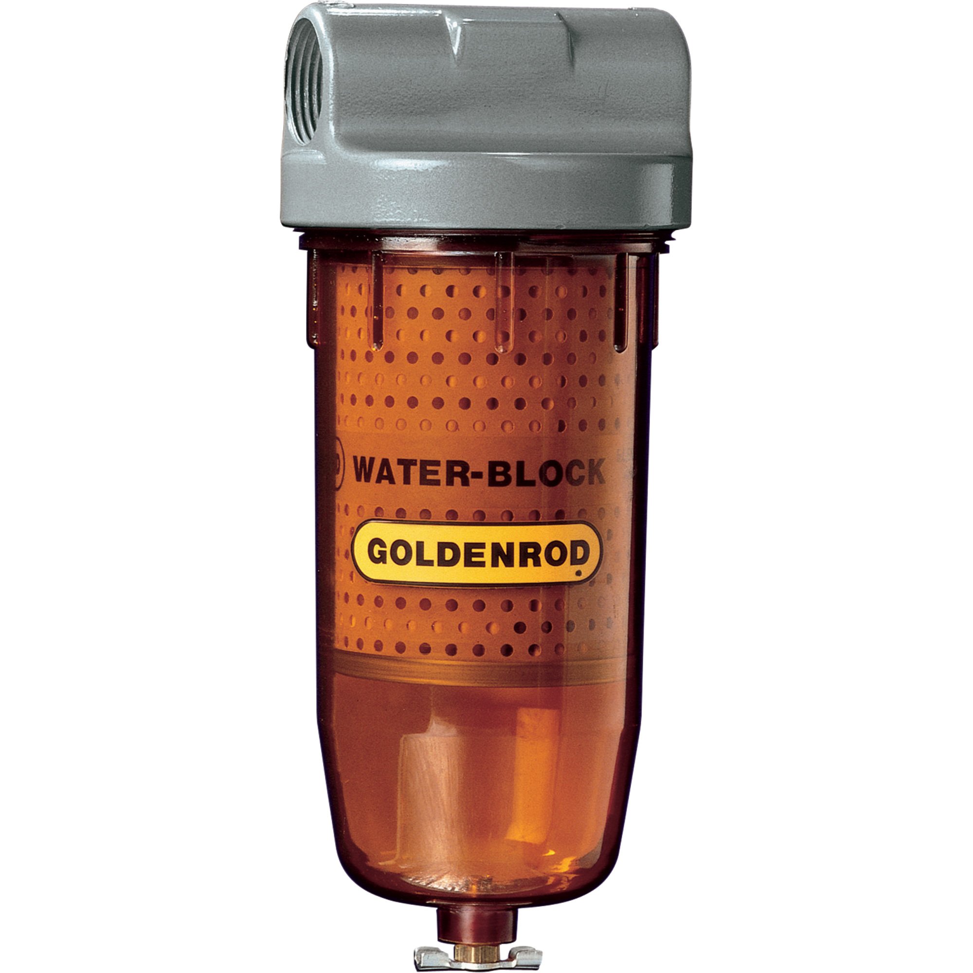 Goldenrod Water-Block Fuel Filter — 1in. Fittings, Model# 496 ...