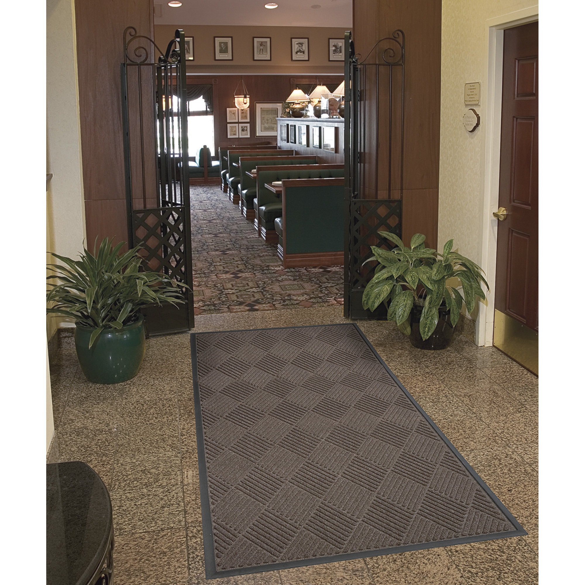 NoTrax Opus Floor Matting, 4ft. x 6ft., Brown, Model# 168S0046BR ...