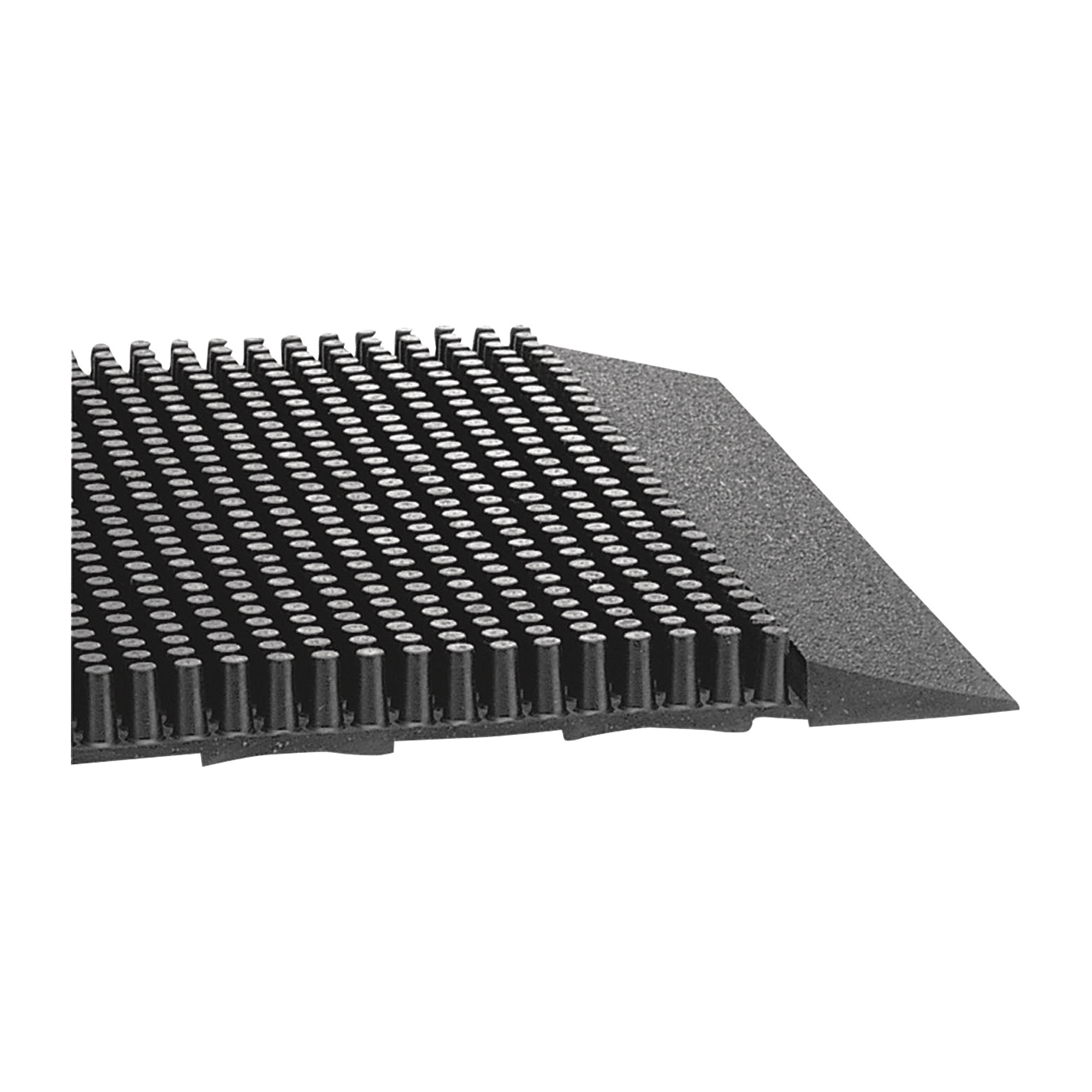 NoTrax Rubber Brush Floor Matting, 28in. x 46in., Black, Model ...