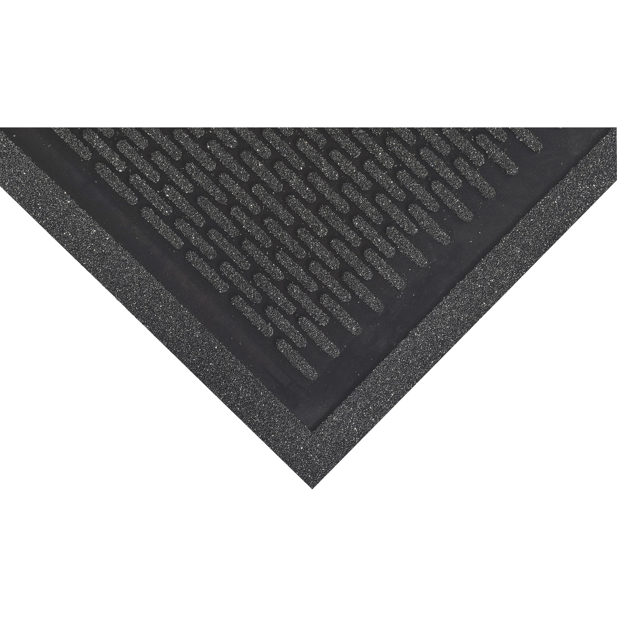 NoTrax Slip Guard w/Grit Rubber Floor Mat, 3ft. x 5ft., Black, Model ...
