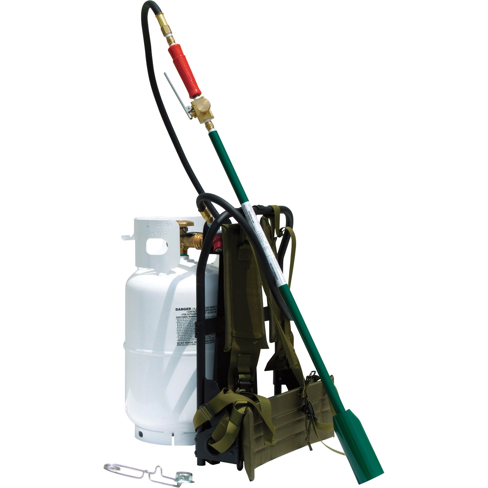 Flame Backpack Propane Torch Kit with Squeeze Valve, Model# BP223SVC ...