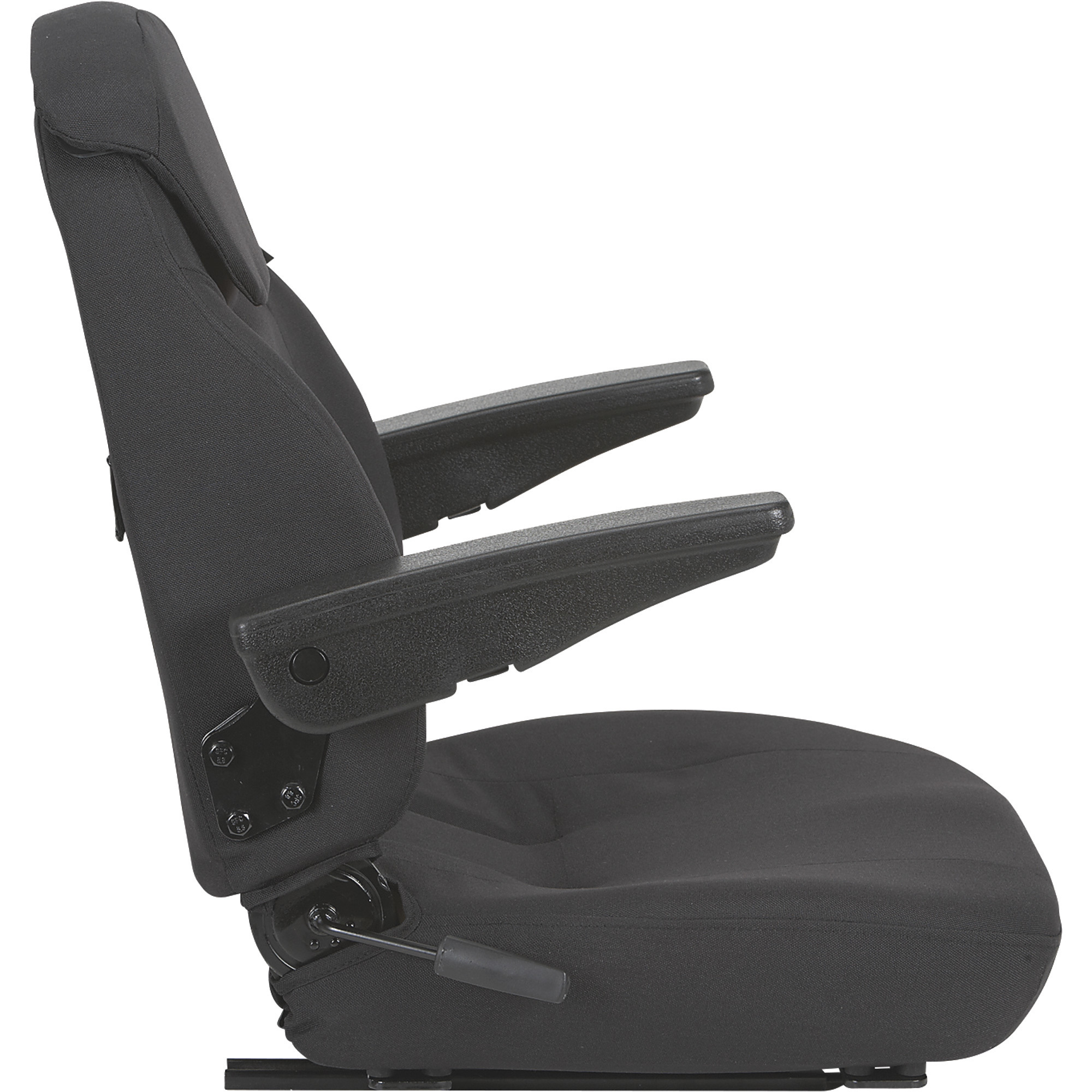 Black Talon Cordura Tractor Seat with Adjustable Lumbar Support — Black ...