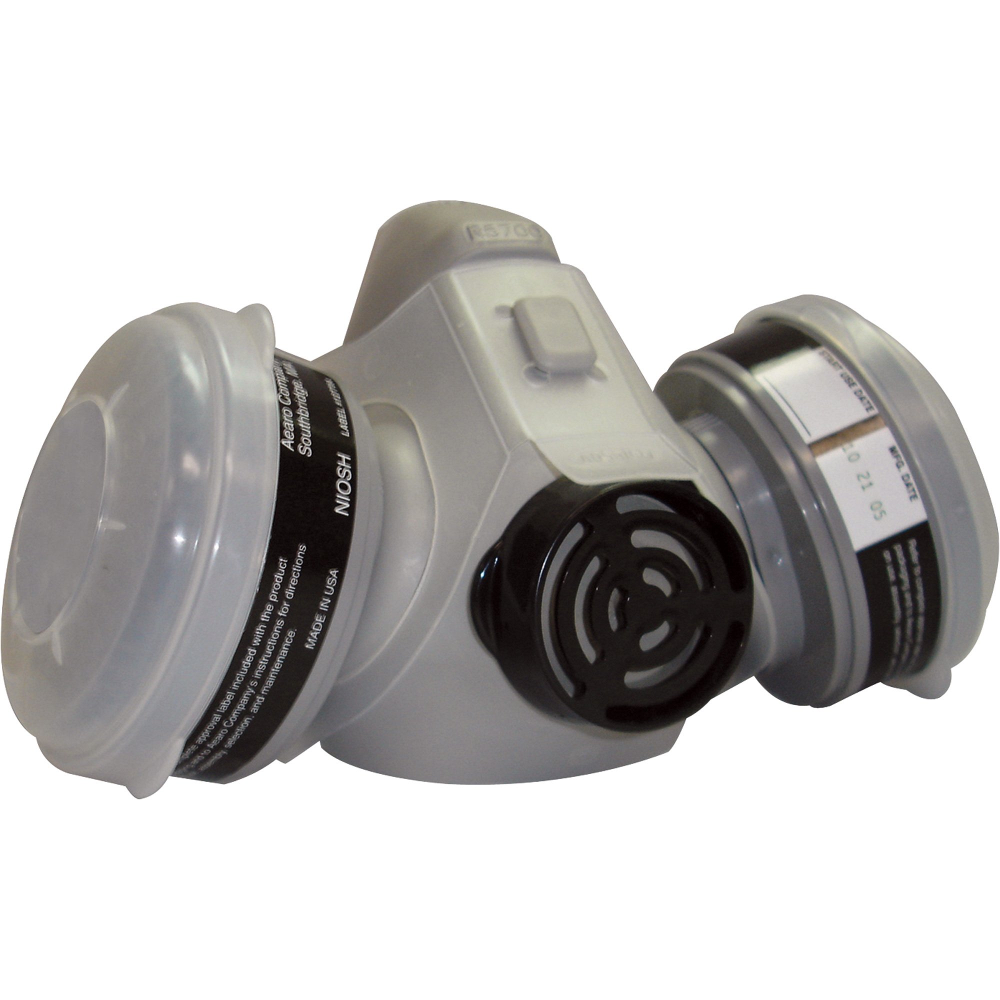 AO Safety Paint and Pesticide Respirator with Filter Clips, Model ...